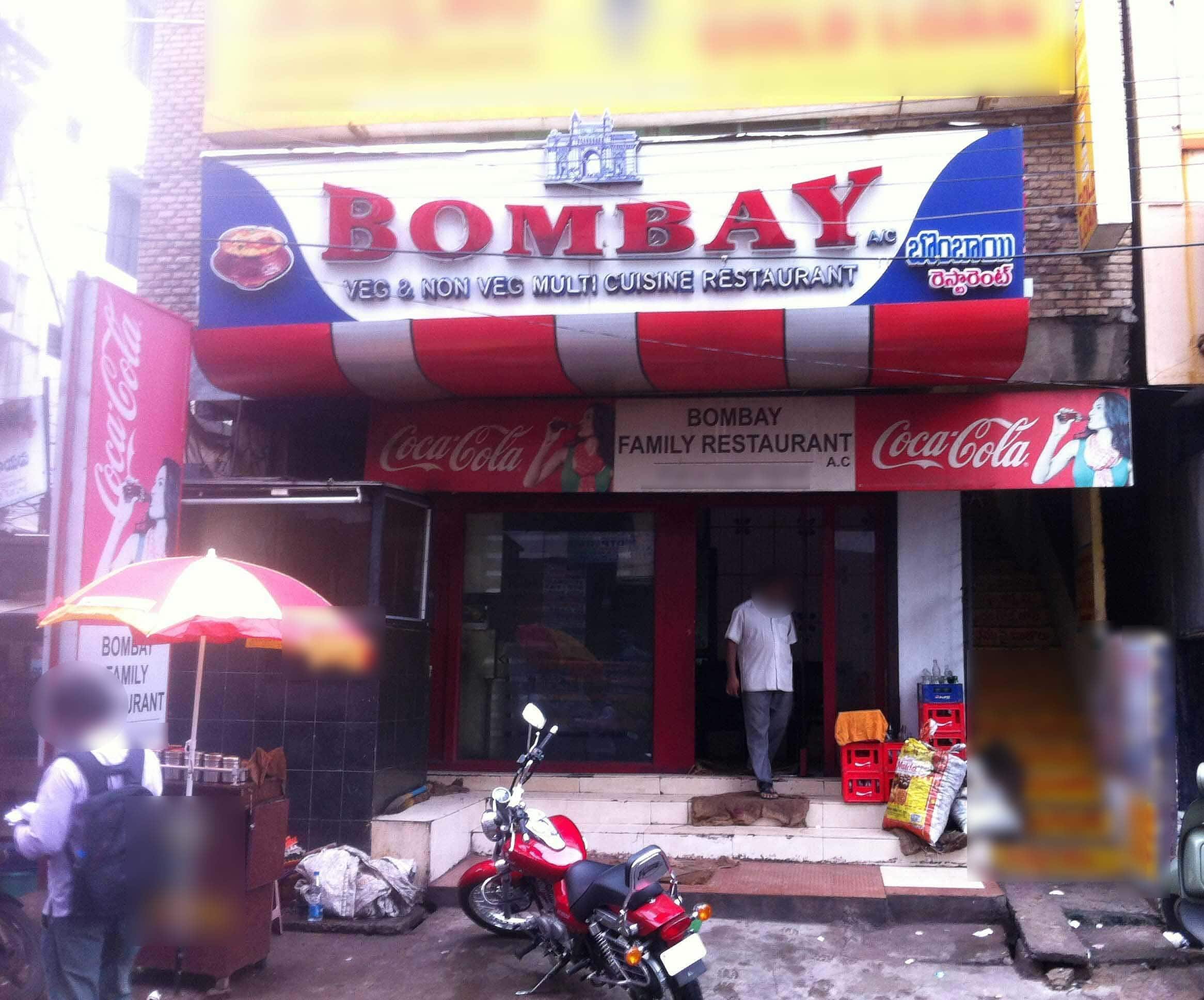 Menu of Bombay Restaurant-Dabagardens, Allipuram, Vizag