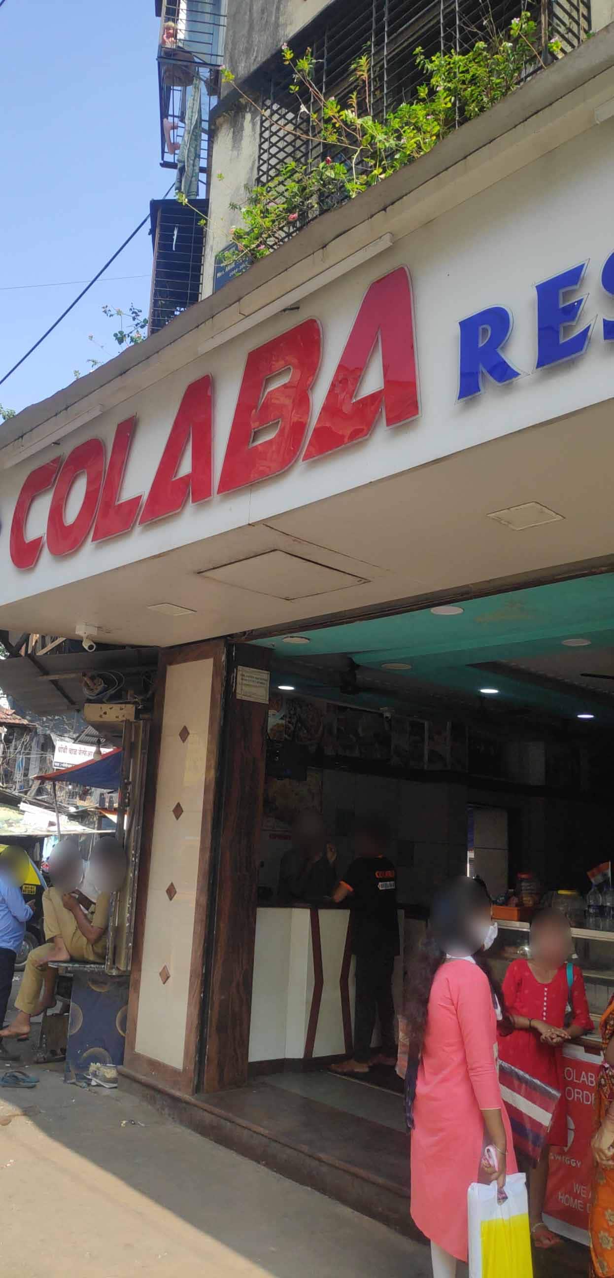 Menu of Colaba, Colaba, Mumbai