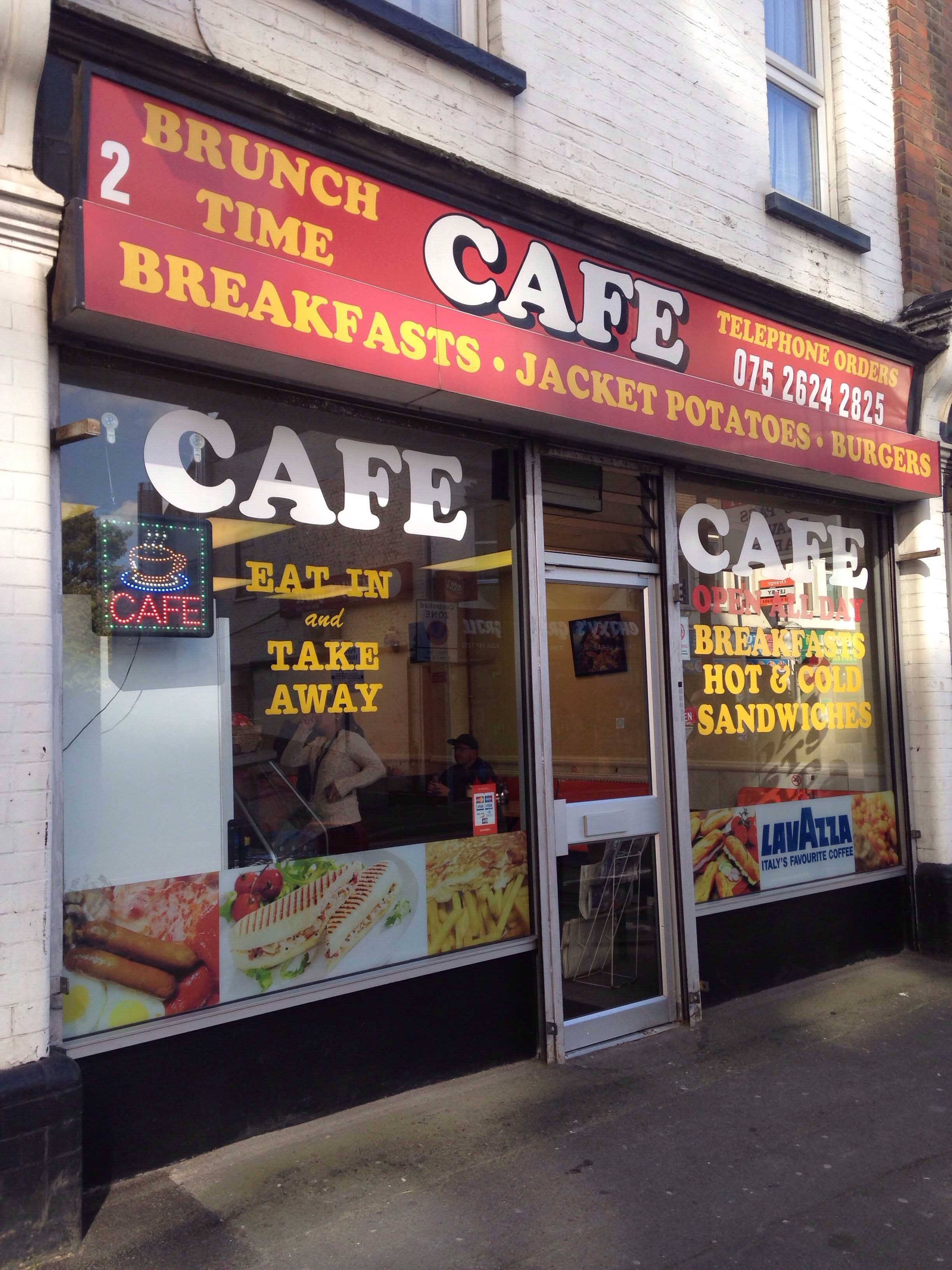 Menu of Brunch Time Cafe, Hayes, London