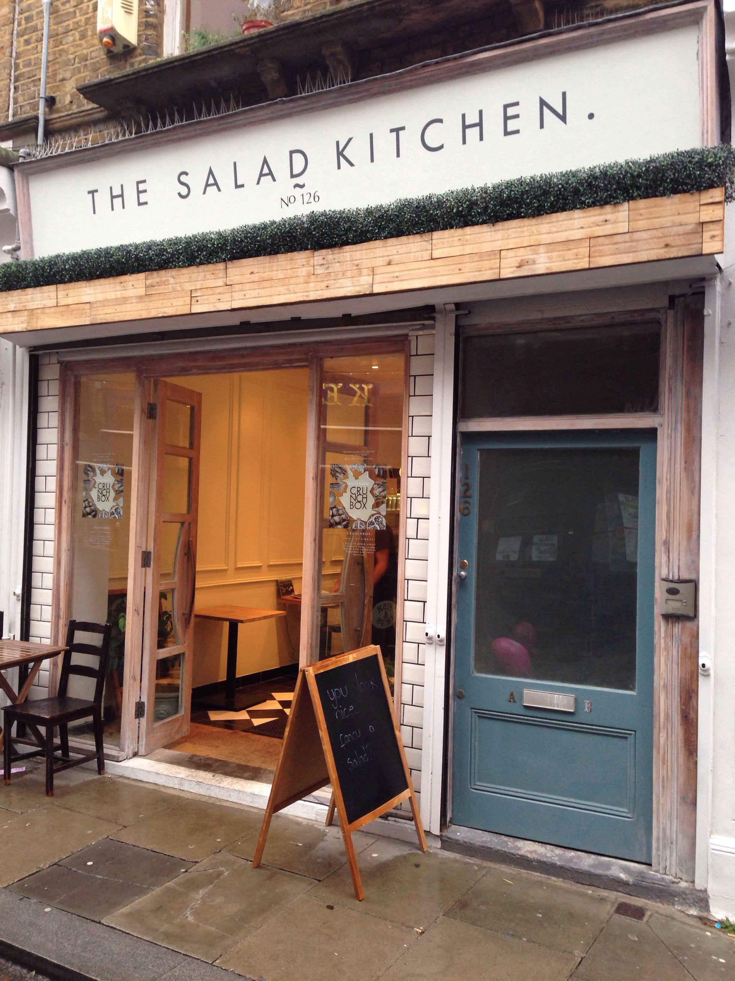 Menu of The Salad Kitchen, Shoreditch, London