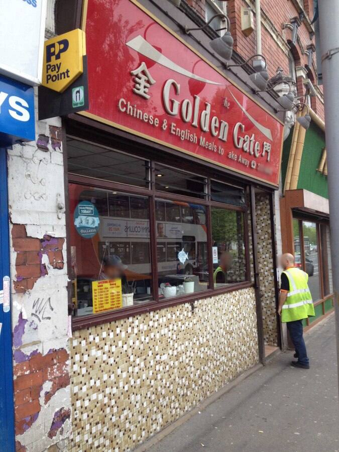 The Golden Gate Menu, Menu for The Golden Gate, Ardwick, Manchester ...