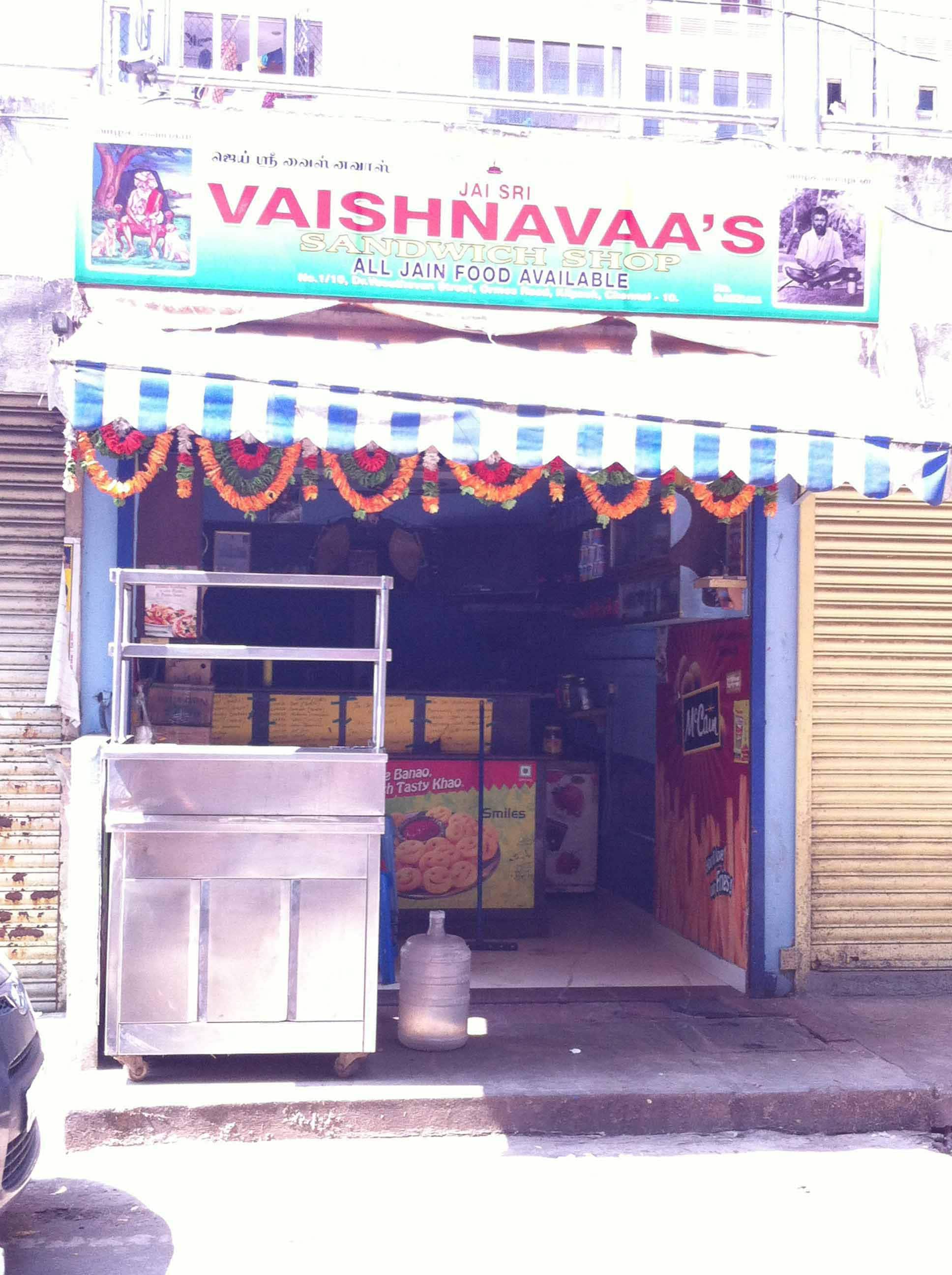 Sri Vaishnavaa's Chat Shop, Kilpauk, Chennai | Zomato