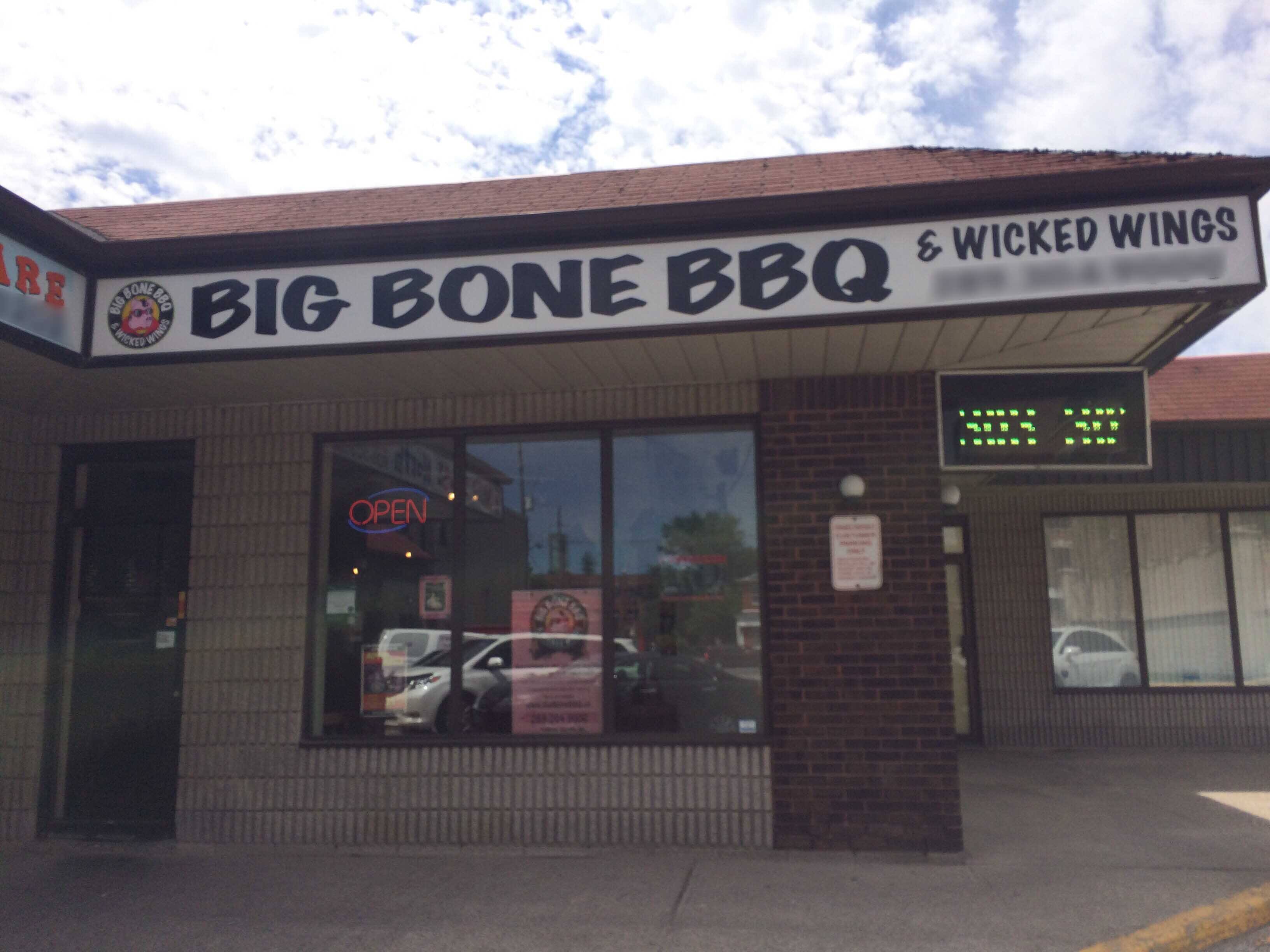 Big Bone BBQ Wicked Wings Menu Big Bone BBQ Wicked Wings Menu
