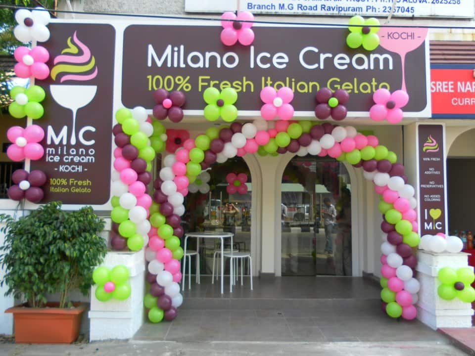 Milano Ice Cream, Pallimukku, Kochi