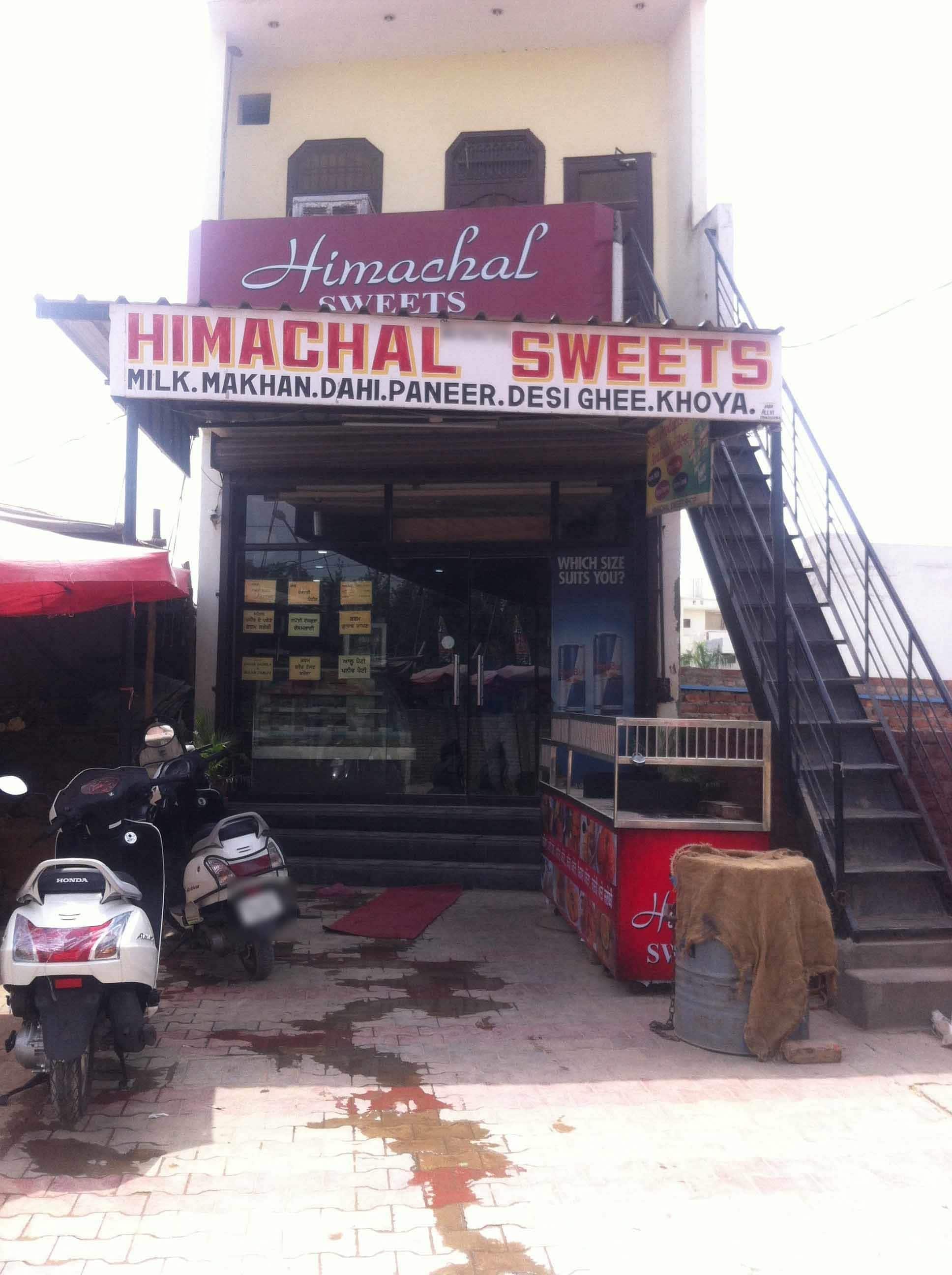 Menu of Himachal Sweets, Dugri, Ludhiana