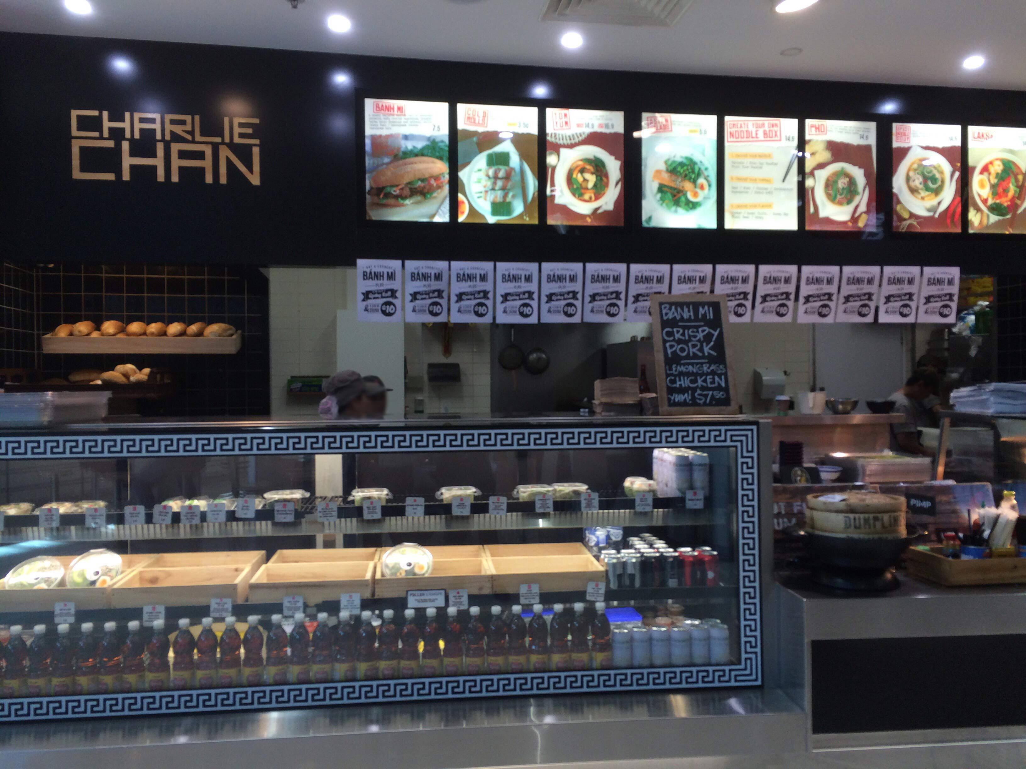 Charlie Chan Menu, Menu for Charlie Chan, West Lakes, Adelaide