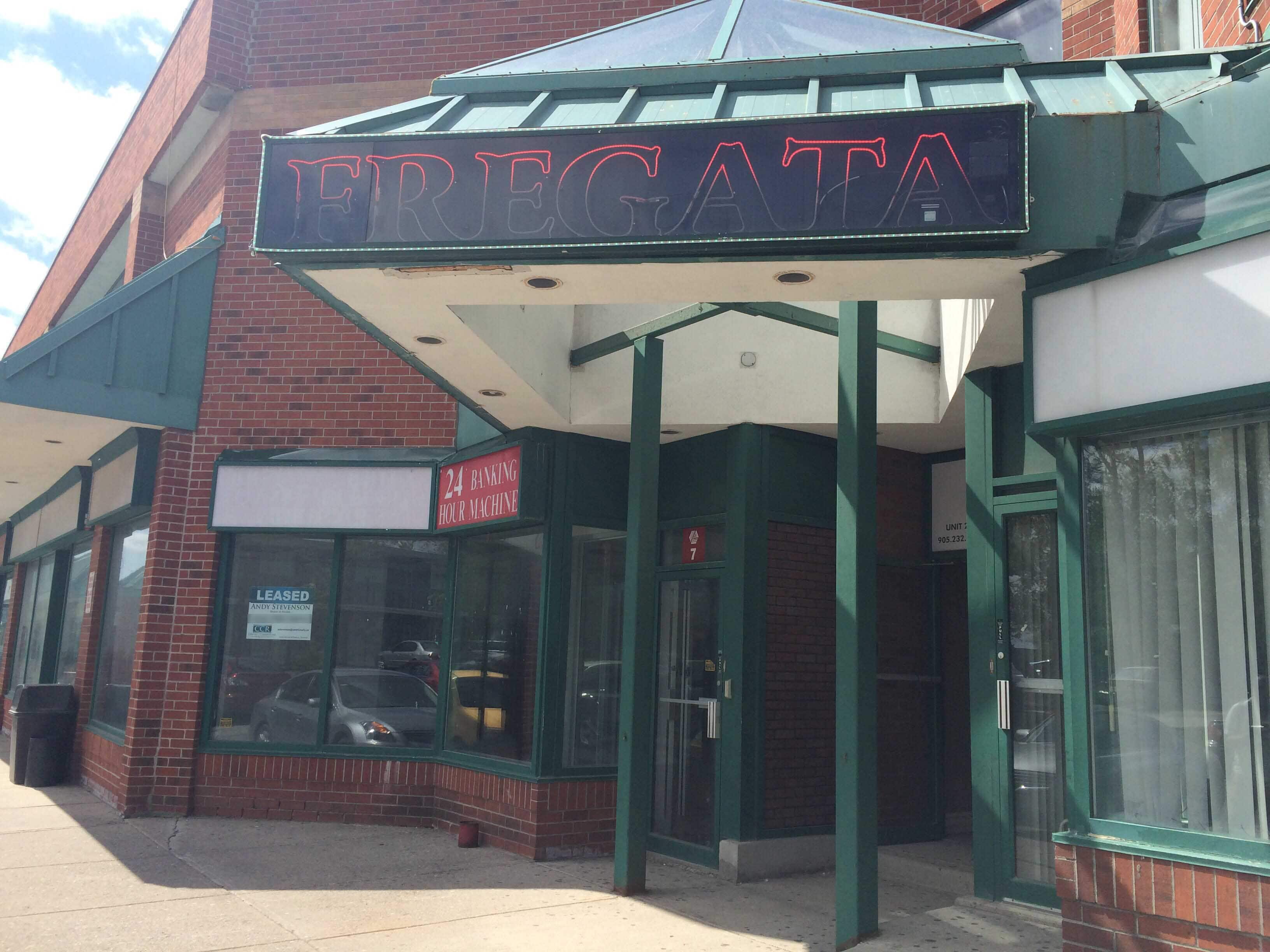 Menu of Fregata Restaurant and Nightclub, Mississauga, Toronto