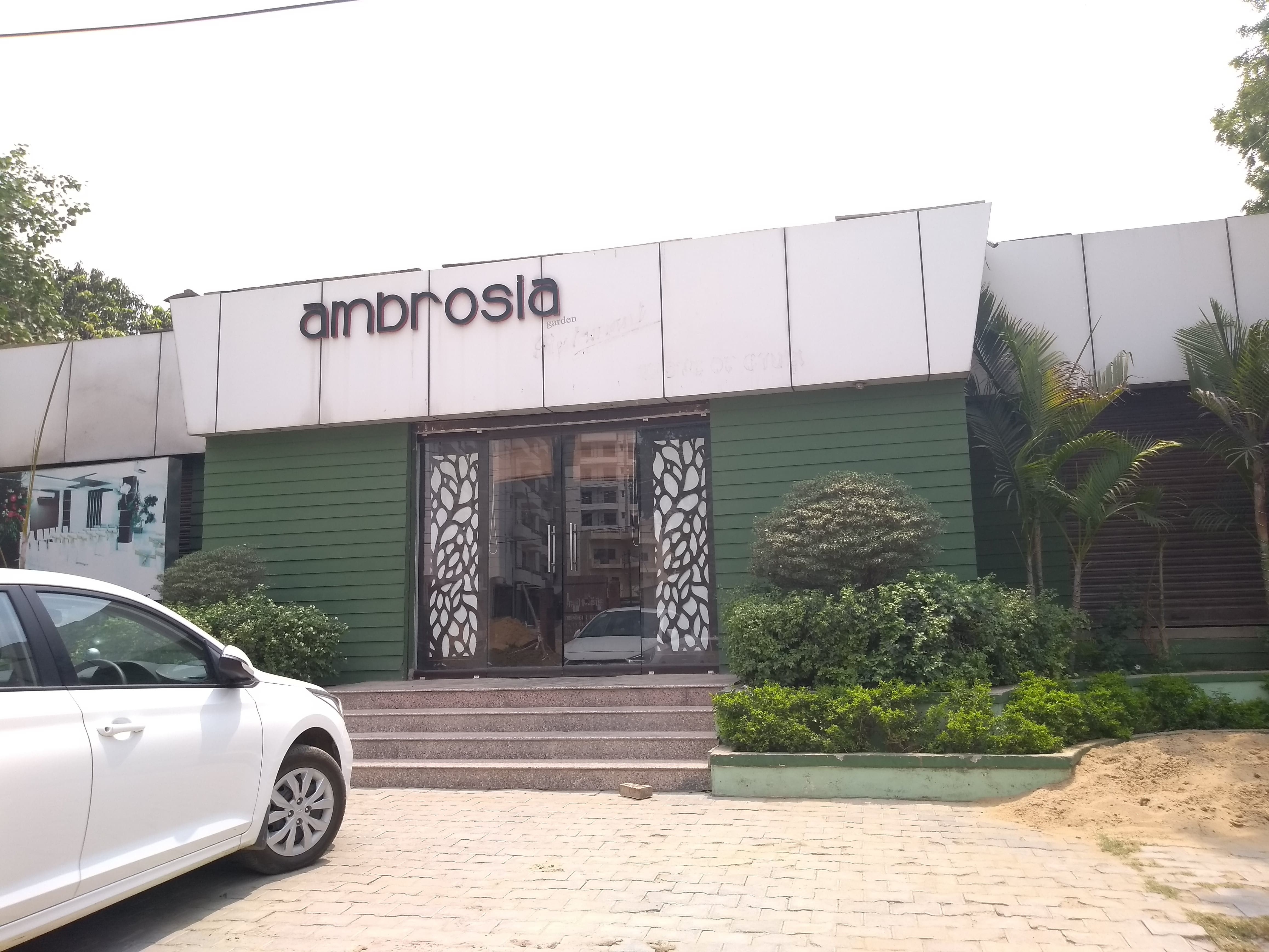 Menu of Ambrosia Restaurant, Bhikharipur Kala, Varanasi