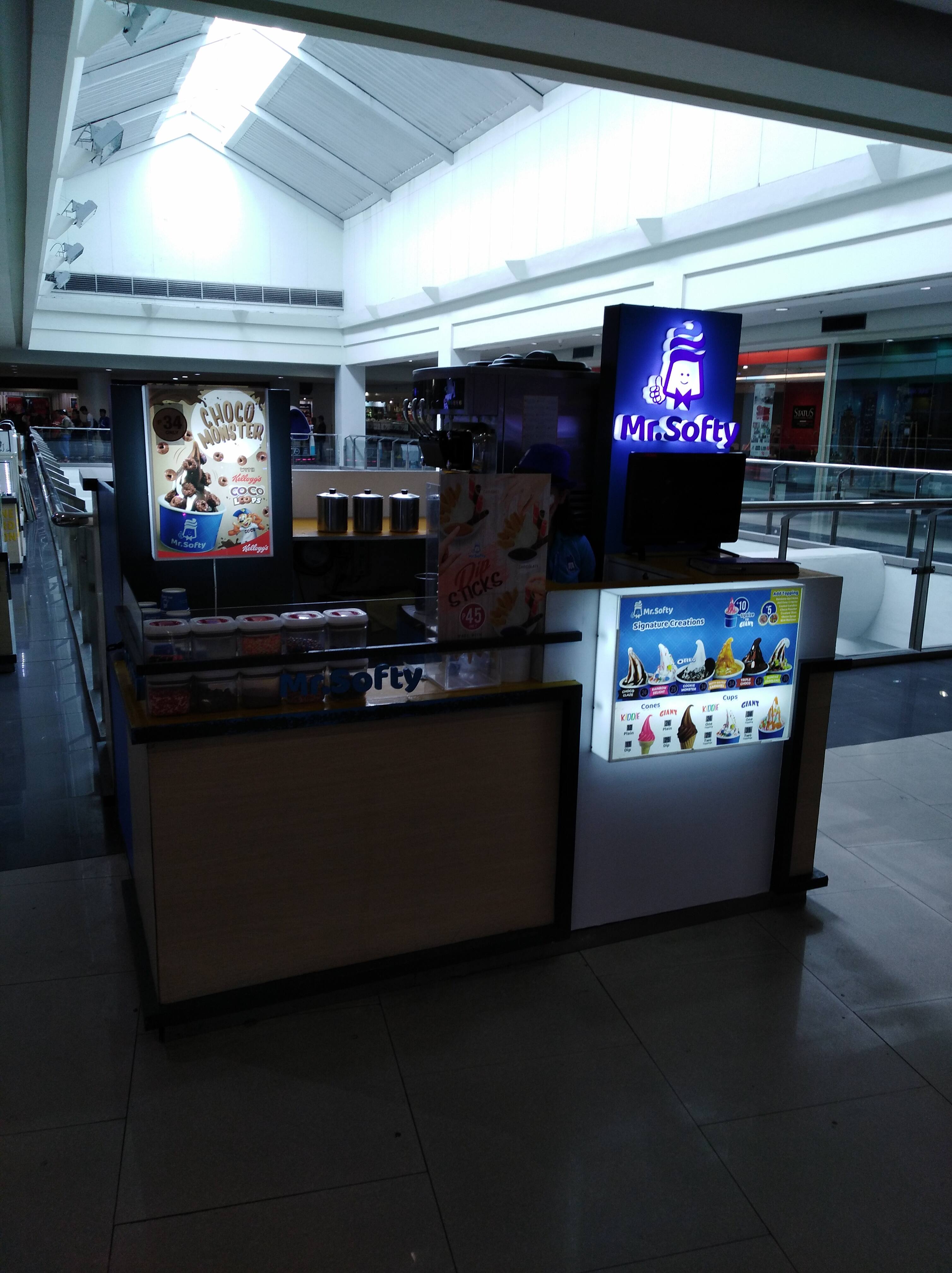 Menu of Mr. Softy, Ermita, Manila