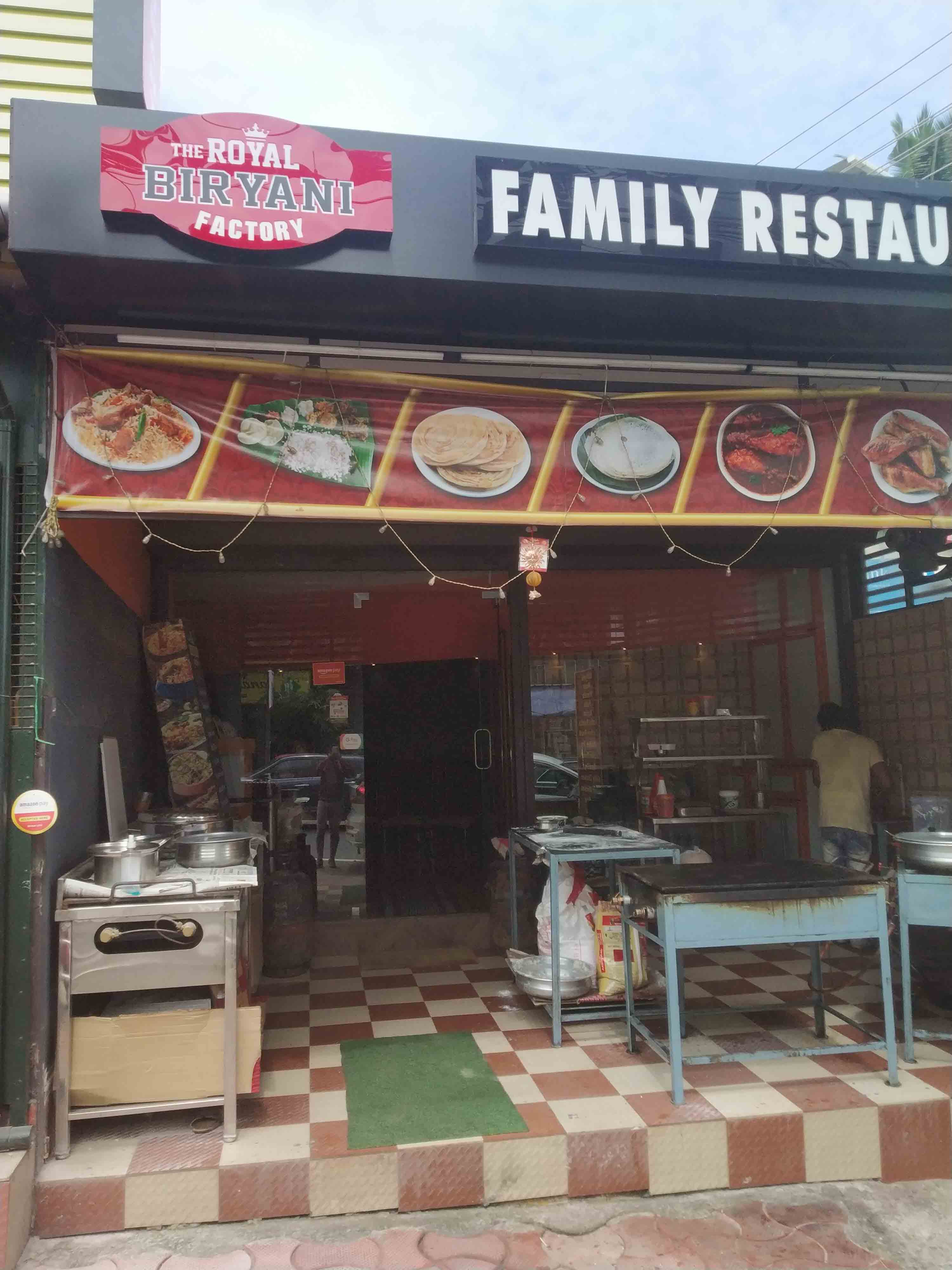 Menu of The Royal Biryani Factory, Sasthamangalam, Trivandrum