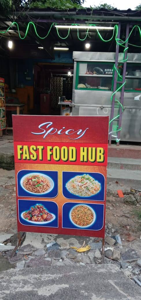Menu of Spicy Fast Food Hub, Kukatpally, Hyderabad