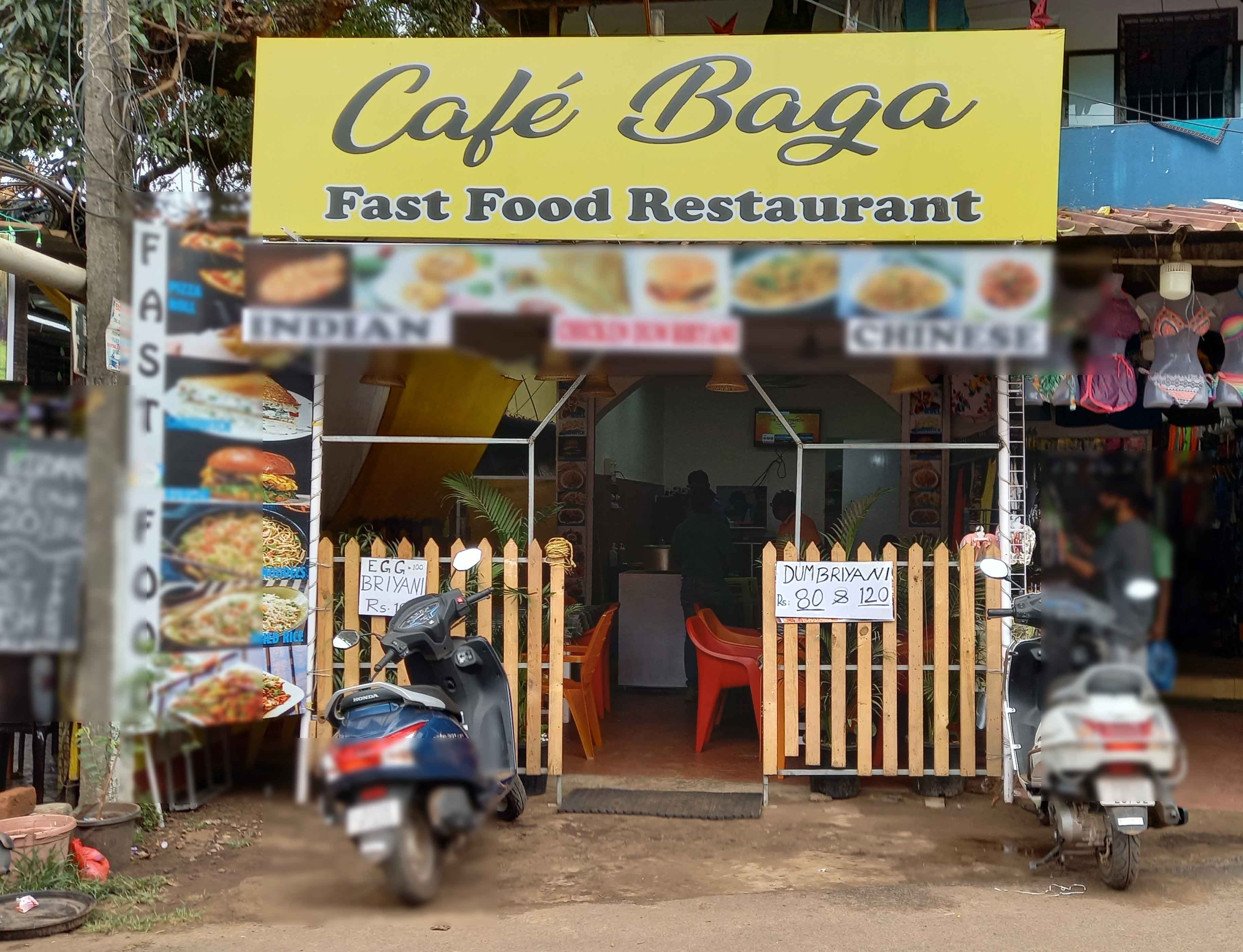 Cafe Baga Fast Food Restaurant, Baga, Goa | Zomato
