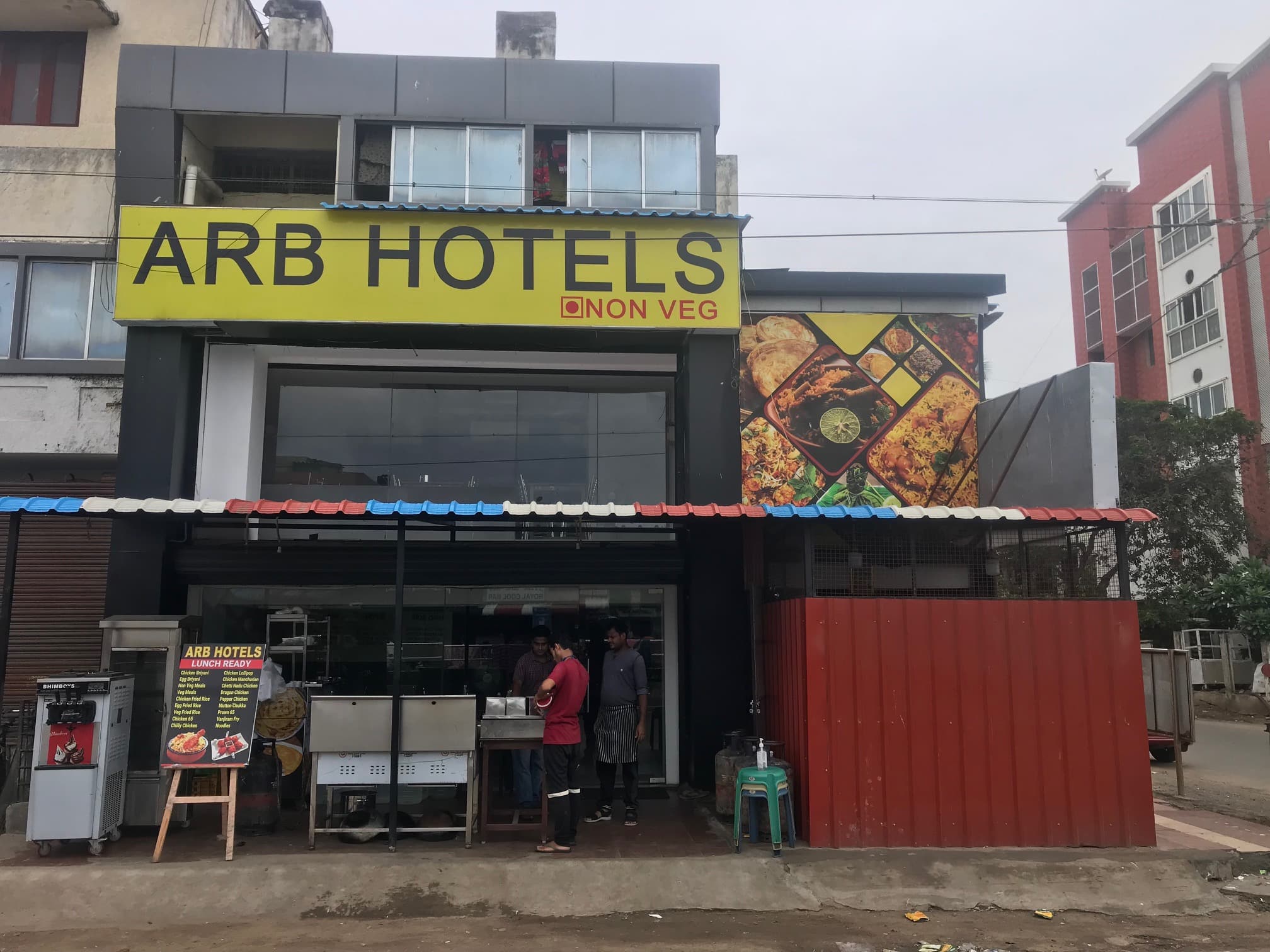 Menu of ARB Hotels, Besant Nagar, Chennai