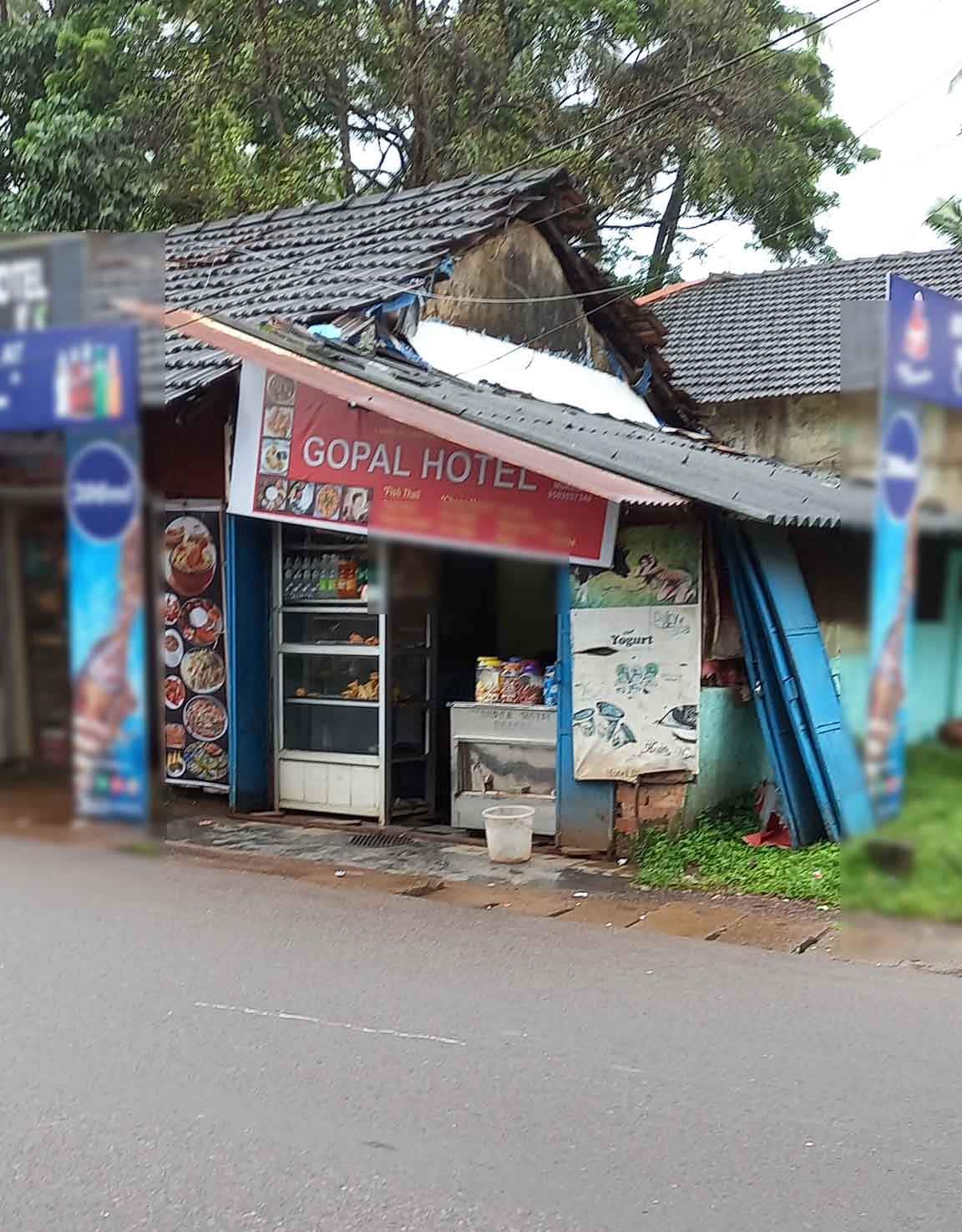 Menu of Gopal Hotel, Palolem, Goa