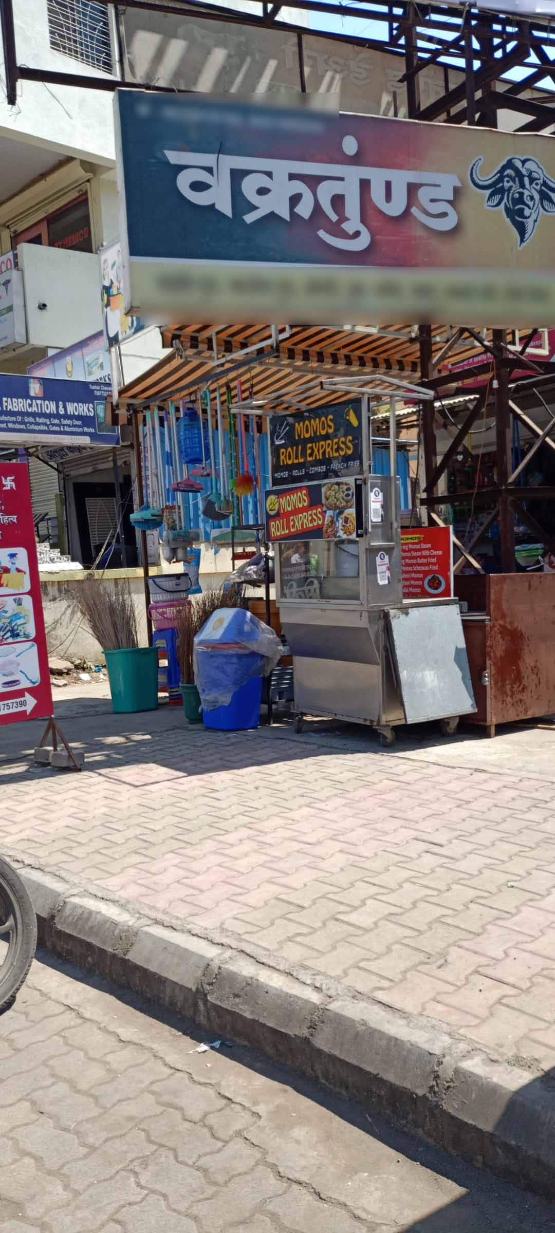 Menu of Momos Roll Express, Dhanori, Pune
