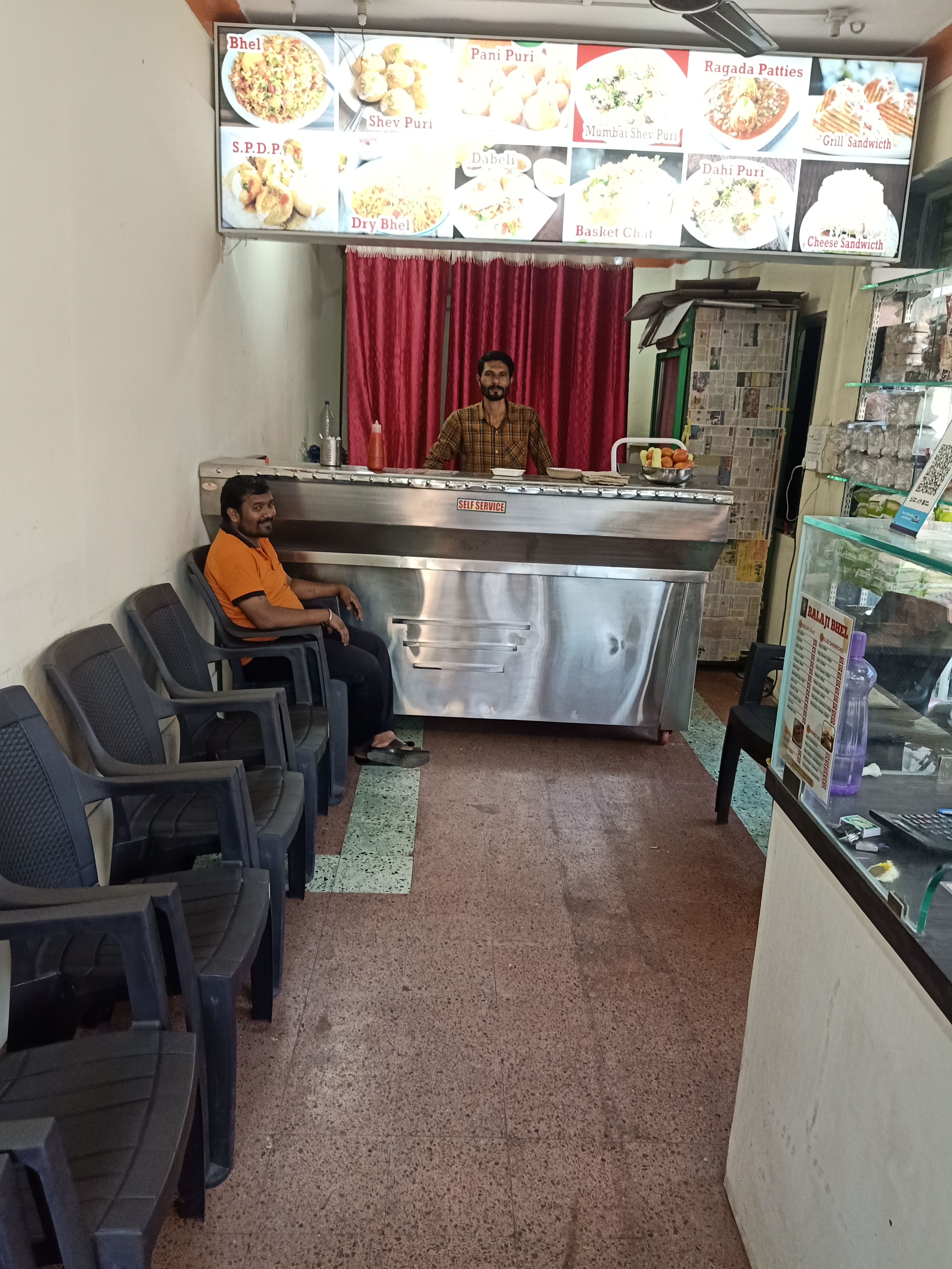 Menu of Balaji Bhel, Pimple Saudagar, Pune