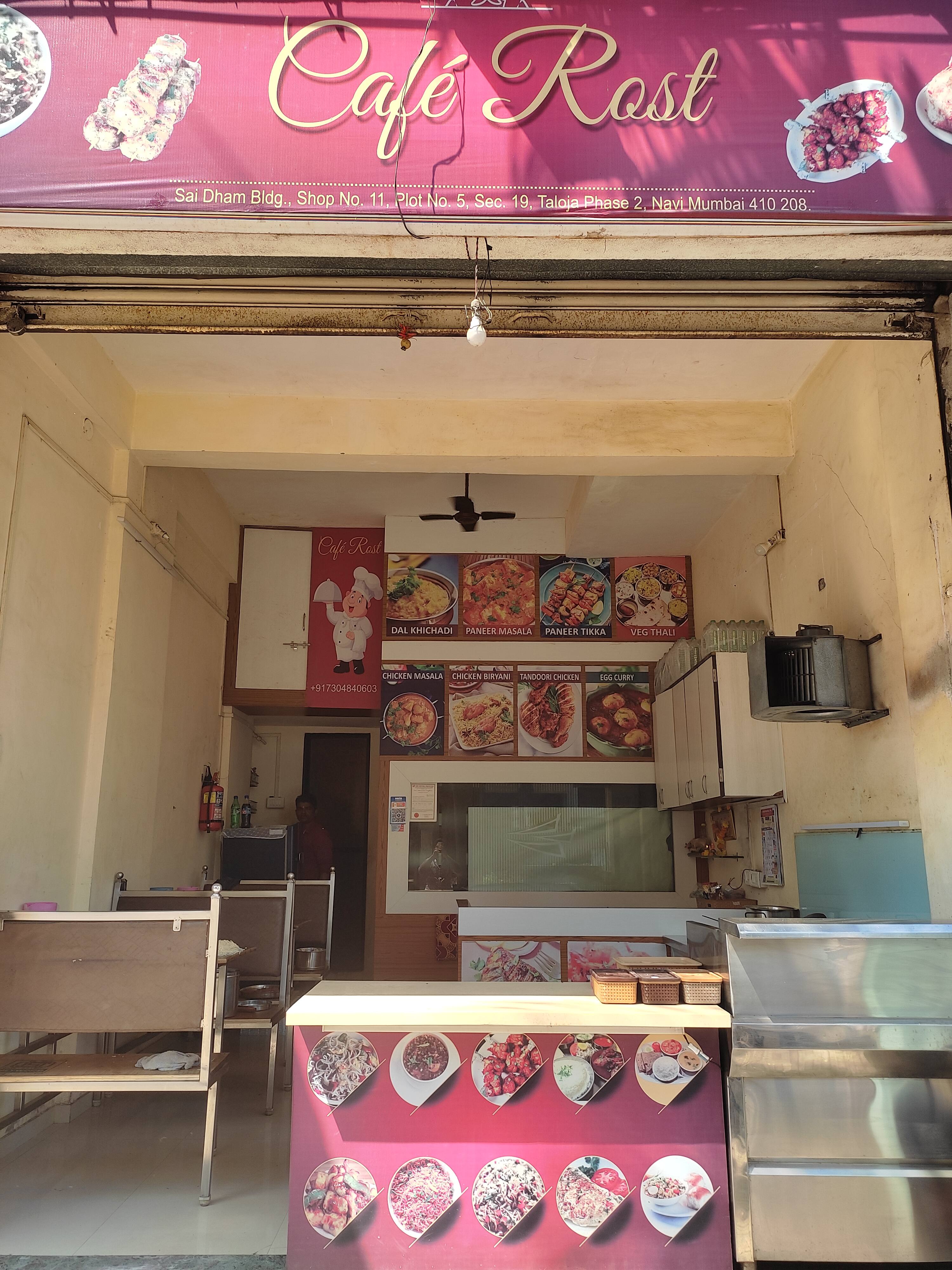 Menu of Cafe Rost, Taloja, Navi Mumbai