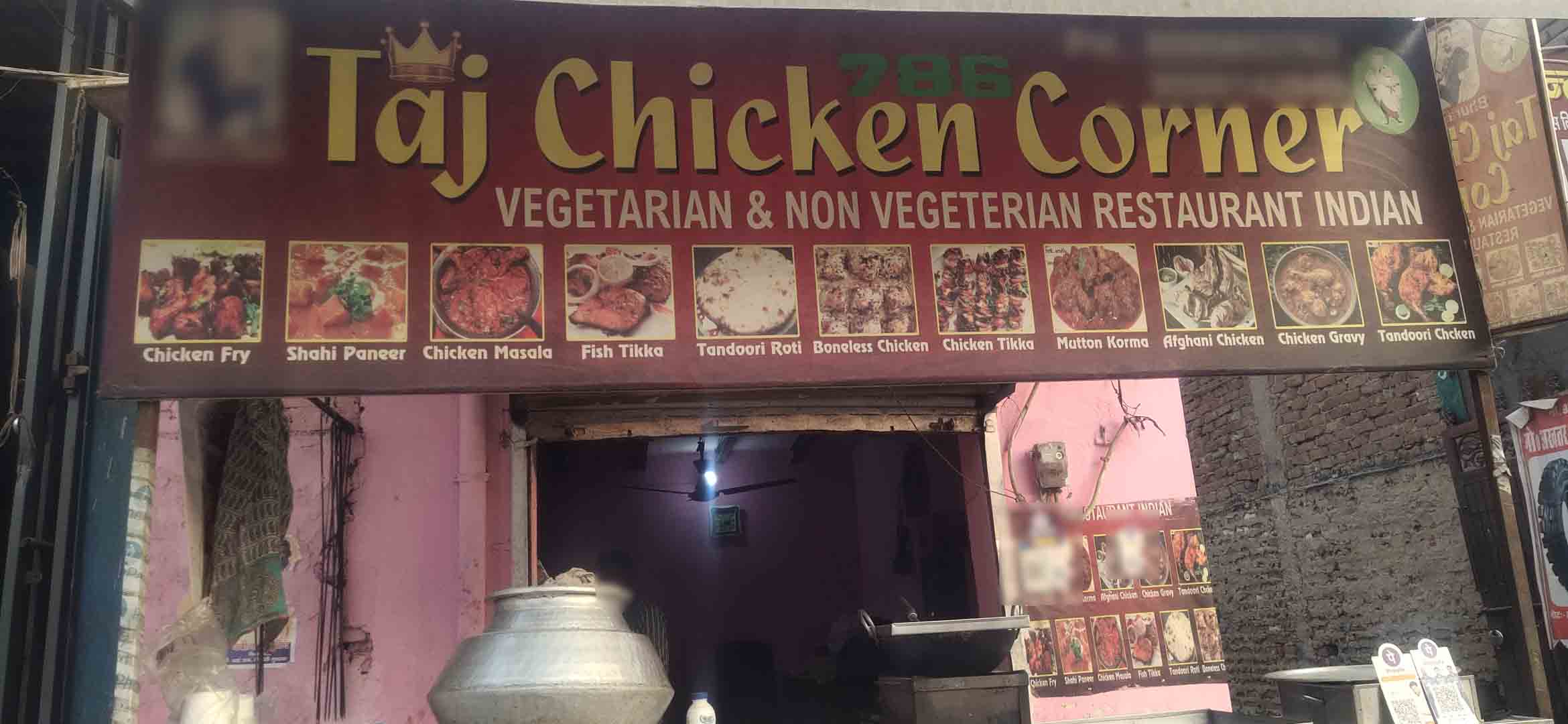 Menu of Taj Chicken Corner, Nangloi, New Delhi