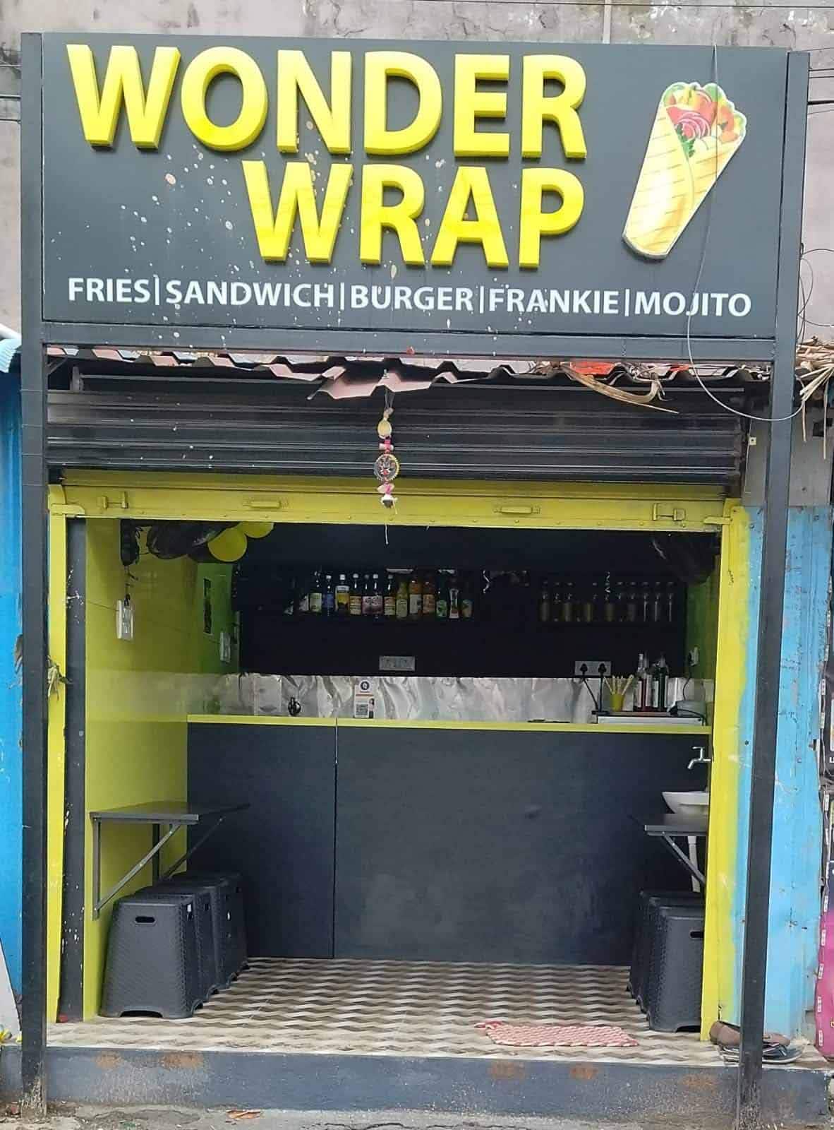 Menu of Wonder Wrap, Maduravoyal, Chennai