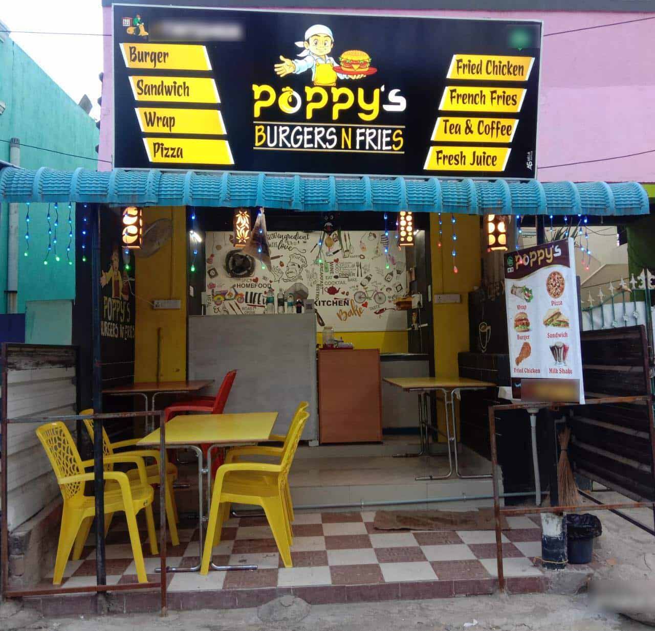 Poppy's Burgers N Fries, Potheri, Chennai | Zomato