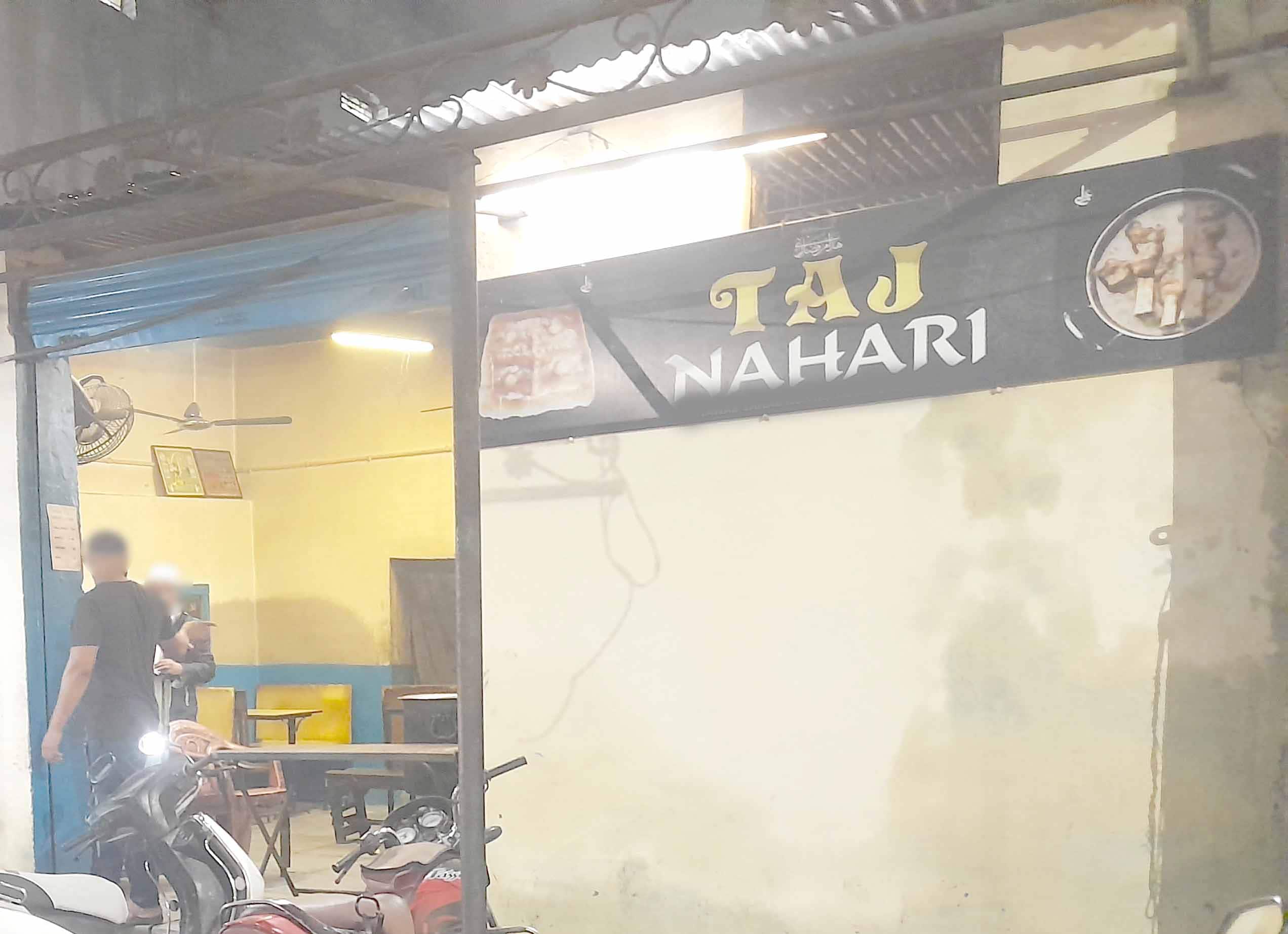 Menu of Taj Nahari, Falaknuma, Hyderabad