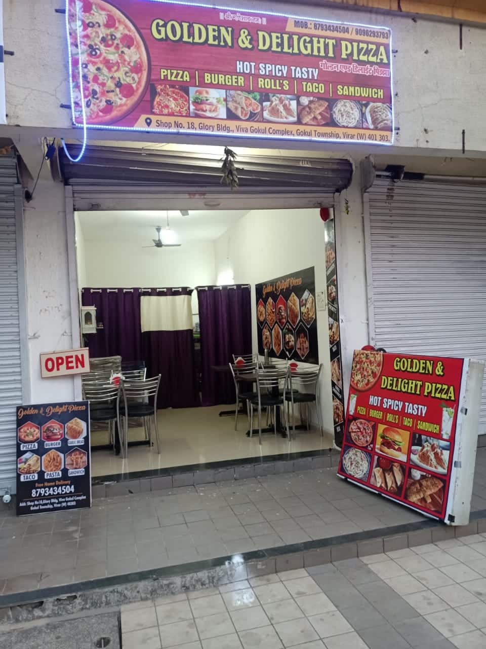 Golden And Delight Pizza, Virar order online - Zomato