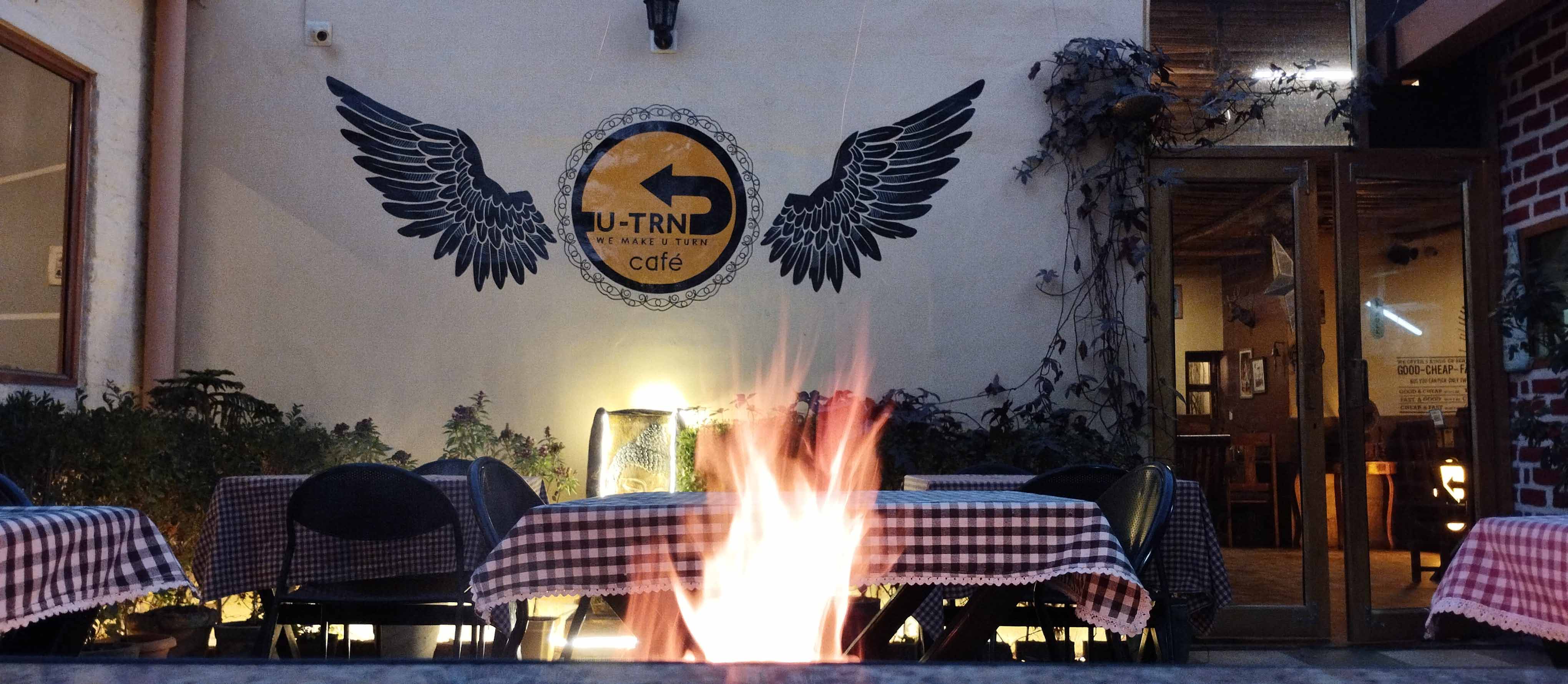 Menu of U Turn Cafe, BIkaner Fort, Bikaner