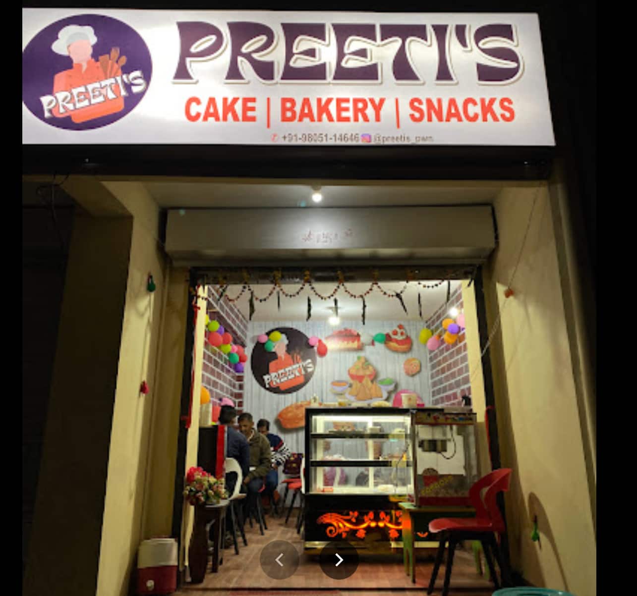 Preeti's Cake Bakery & Snacks, Kalka Locality order online - Zomato