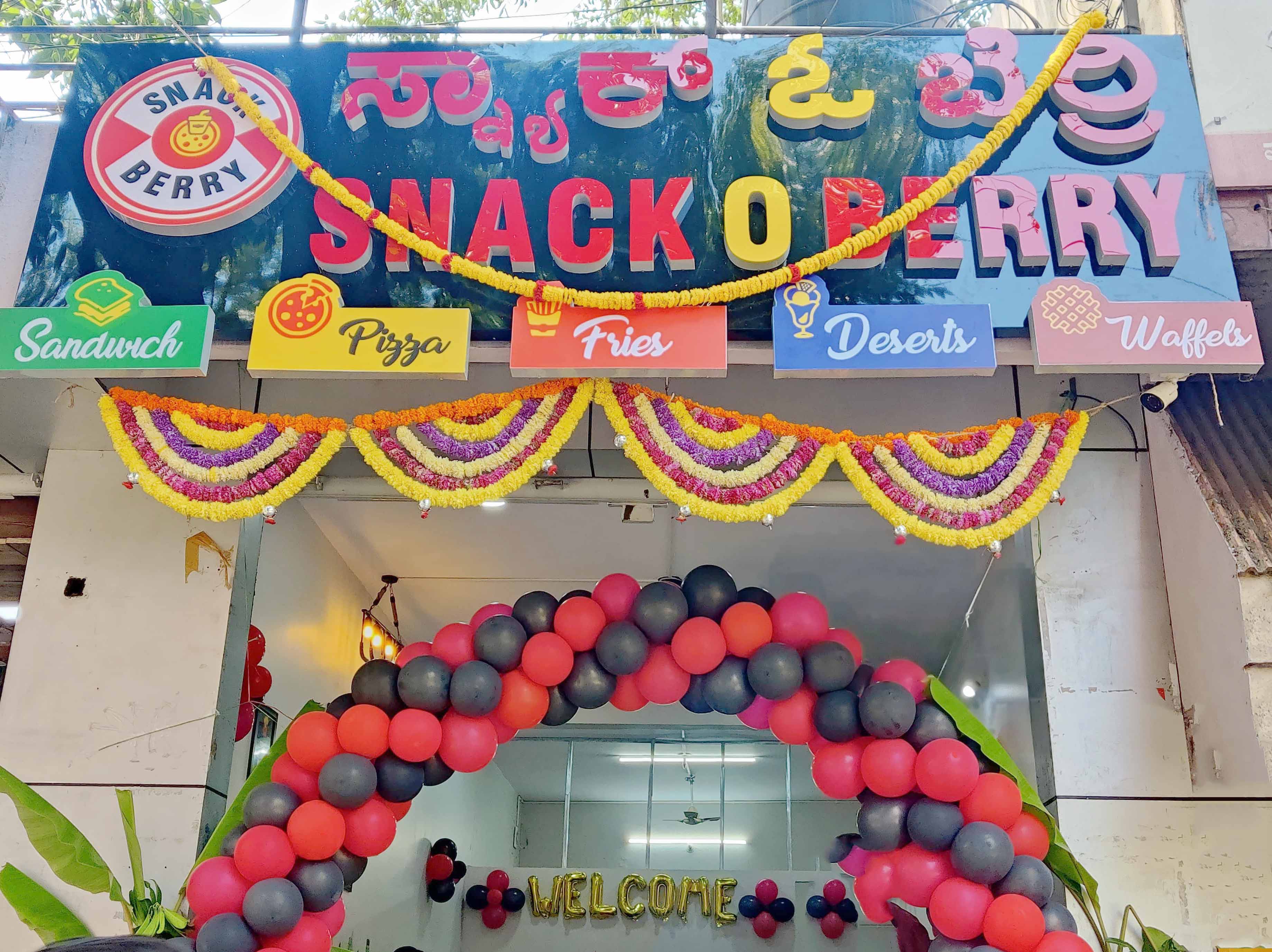 Menu of Snack O Berry, Rajajinagar, Bangalore