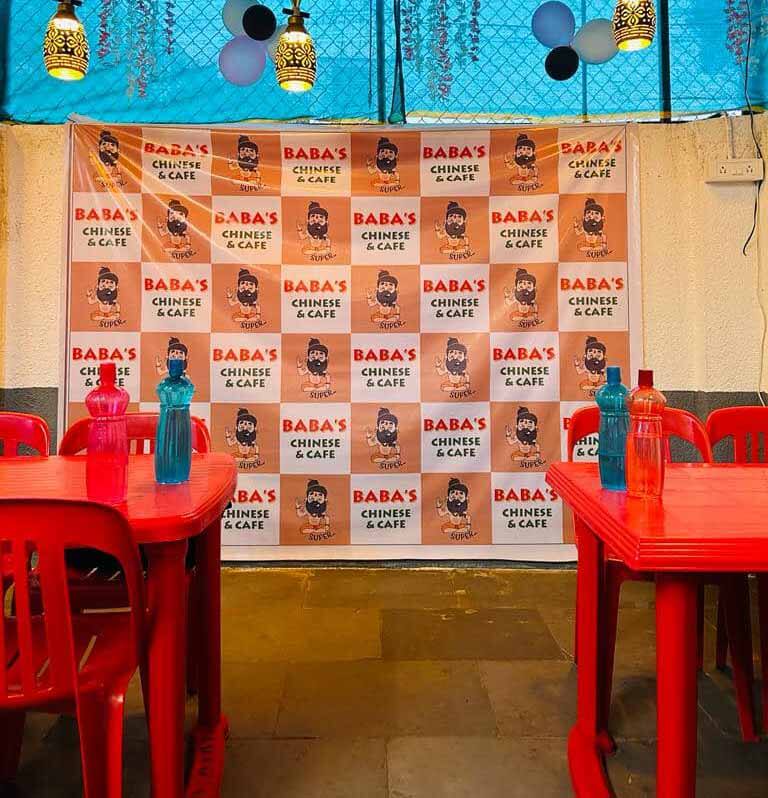 Menu of Baba's Chinese & Cafe, Bibvewadi, Pune