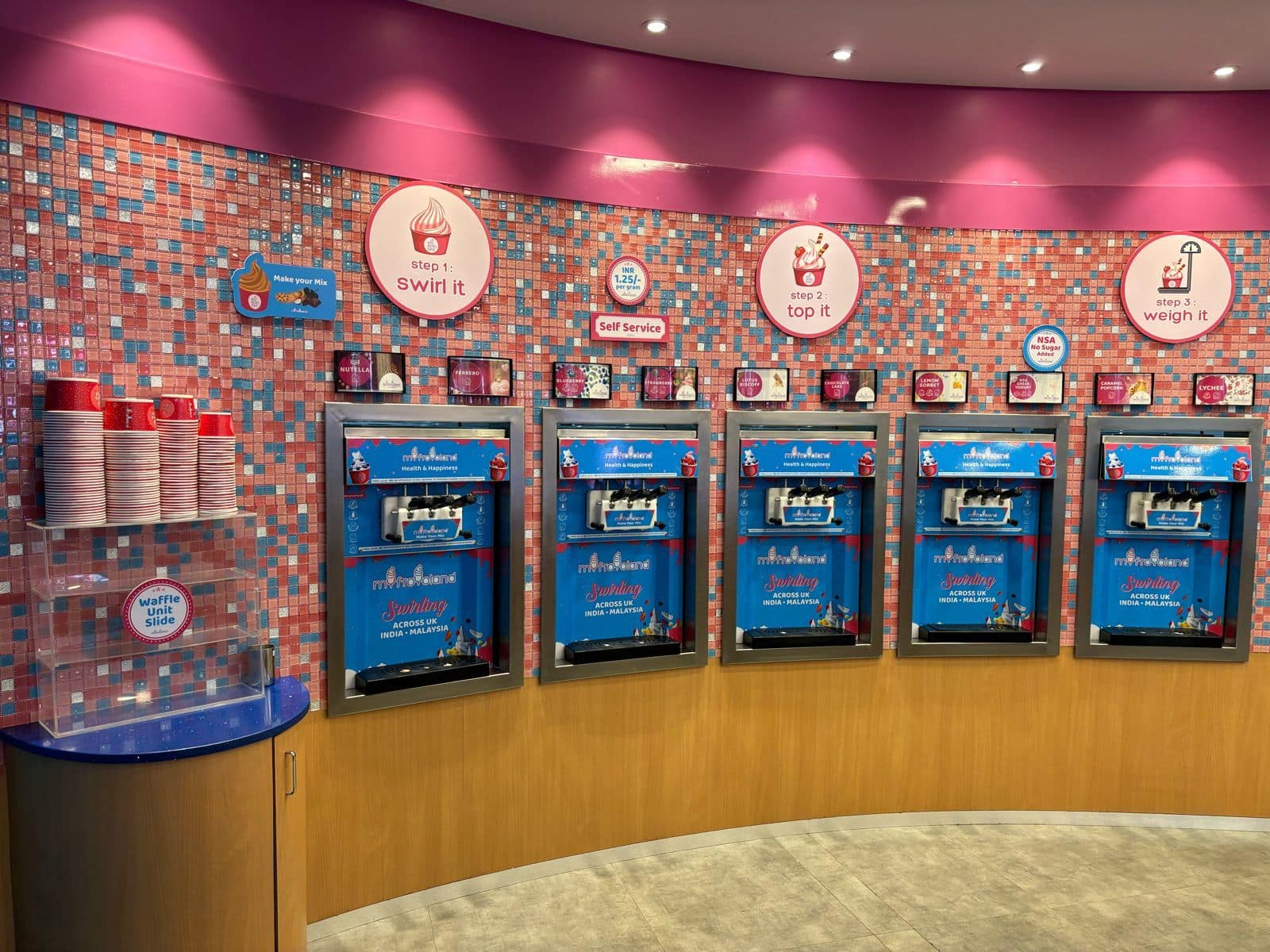 Menu of My Froyoland Premium Frozen Yogurt, Gokulam, Mysore