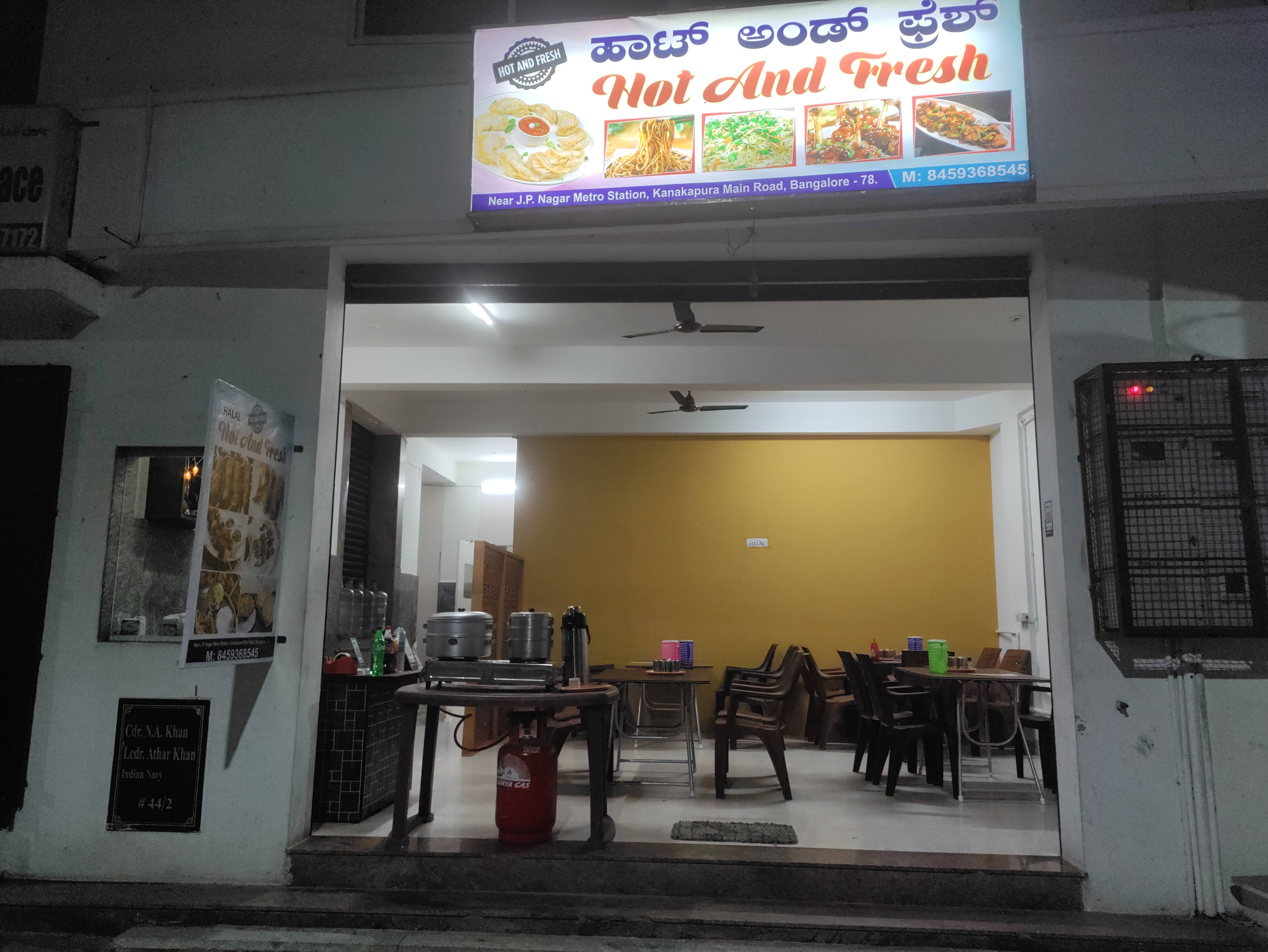 Hot And Fresh, JP Nagar, Bangalore | Zomato
