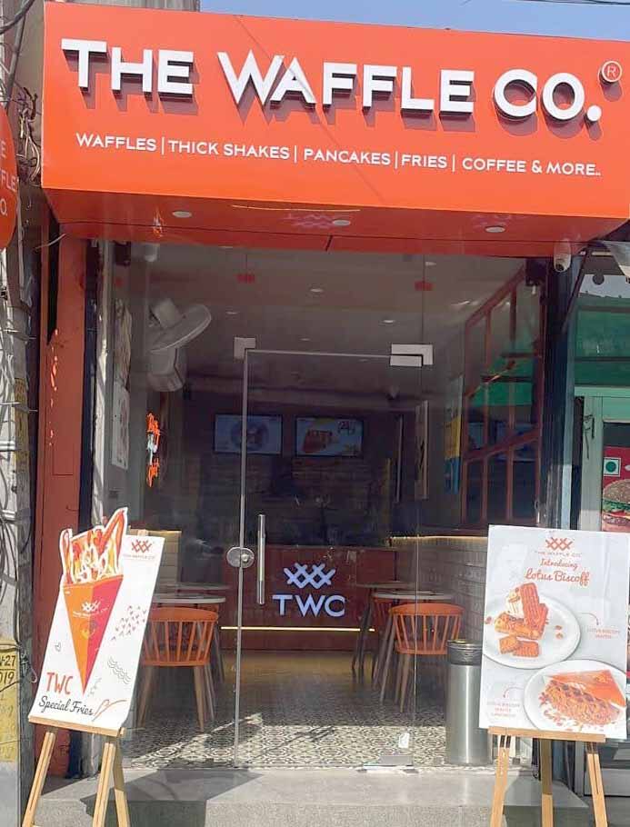 Menu of The Waffle Co., Model Town, Patiala