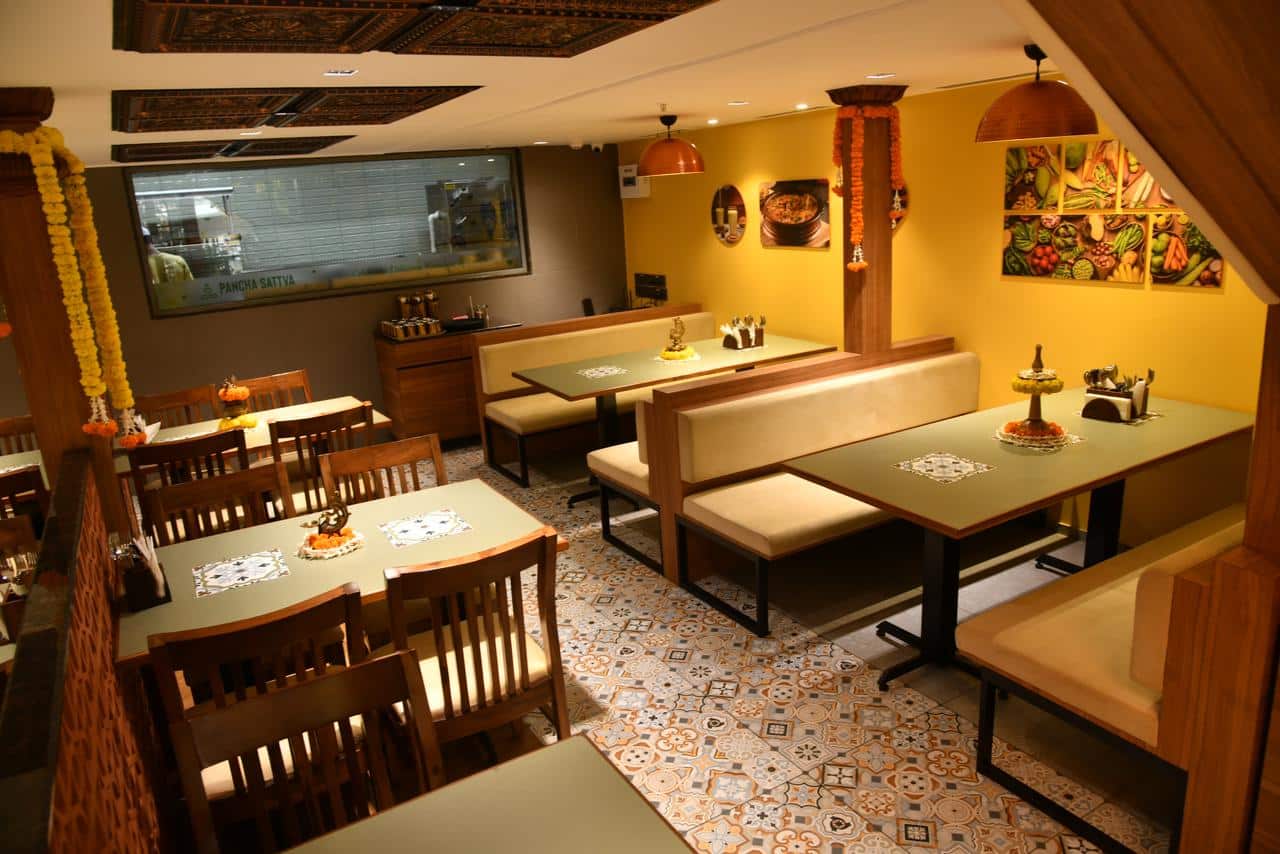 Menu of Panch-Sattva, Balewadi, Pune