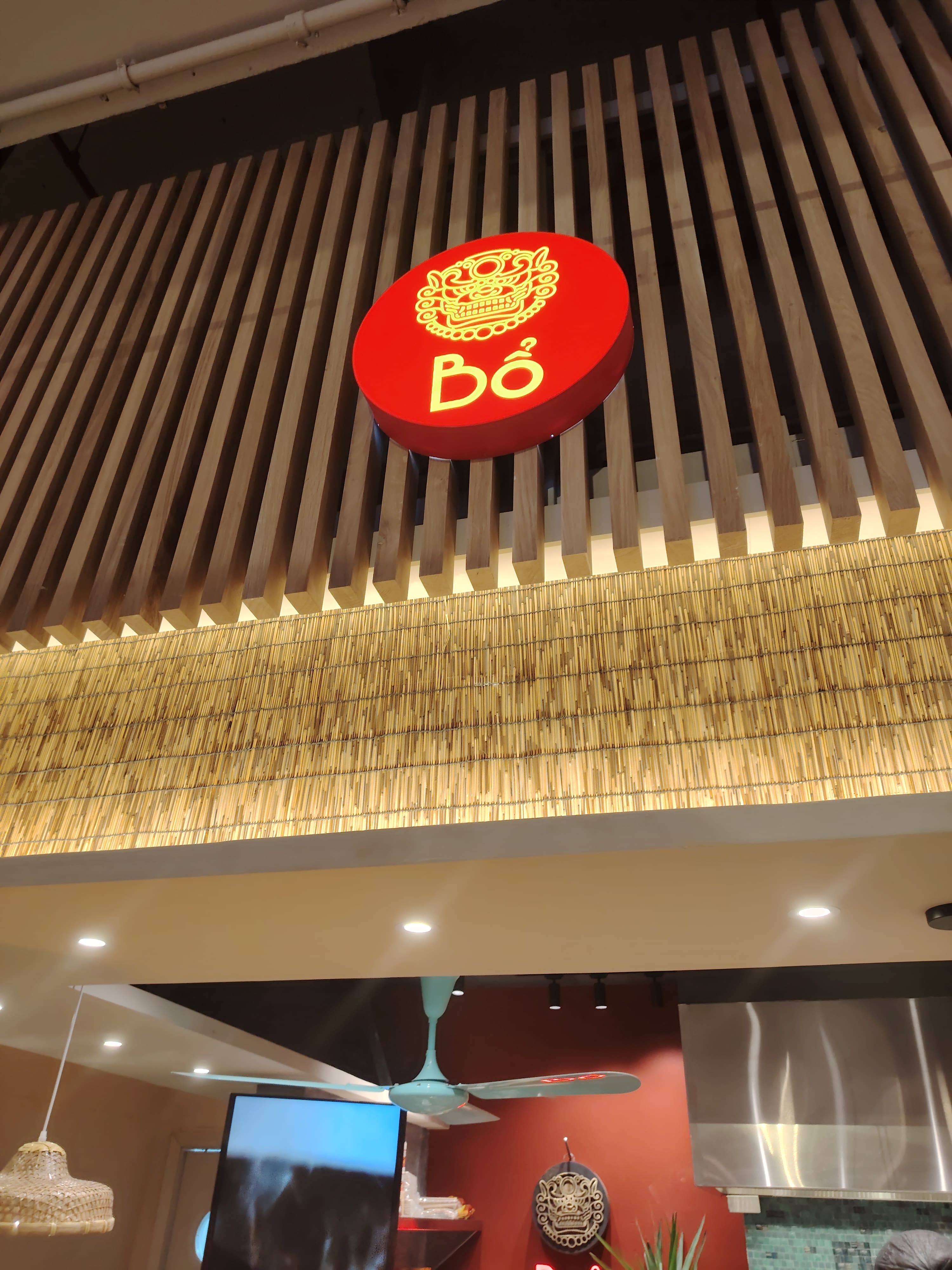 Menu of Bo, Dubai Festival City, Dubai