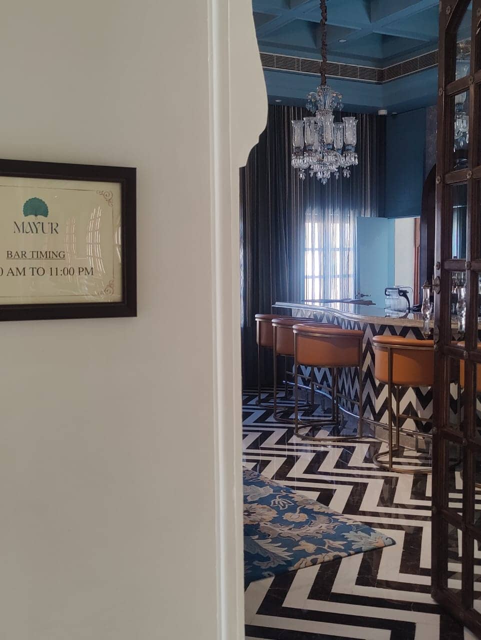 Menu of Mayur By ITC Mementos, Kukas, Jaipur