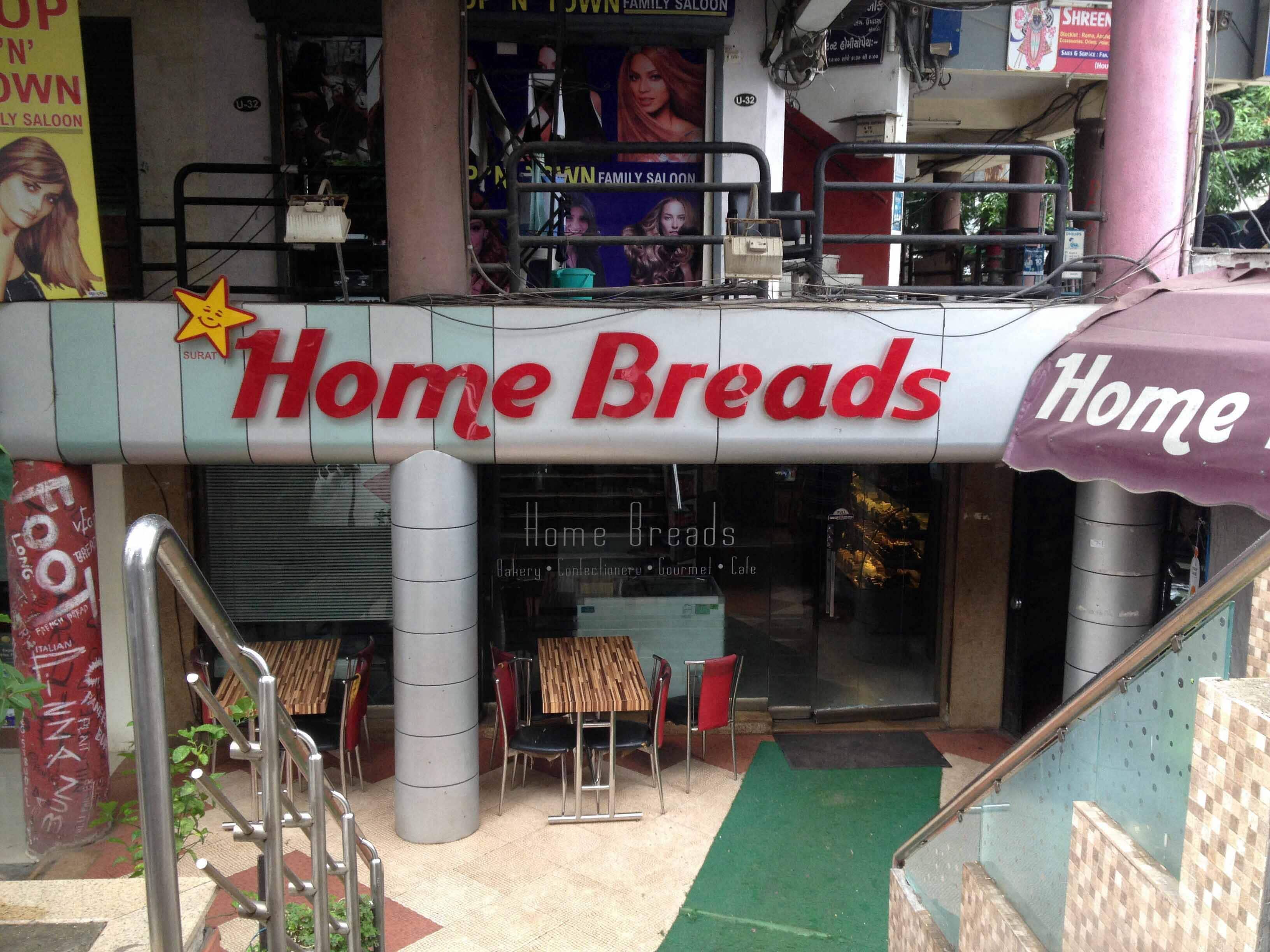 Menu of Home Breads, Althan Bhatar, Surat