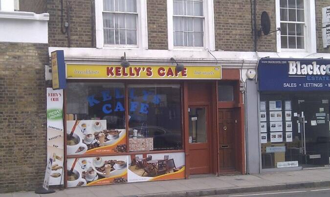 Kelly's Cafe | 200A New North Road, Islington, London N1 7BJ