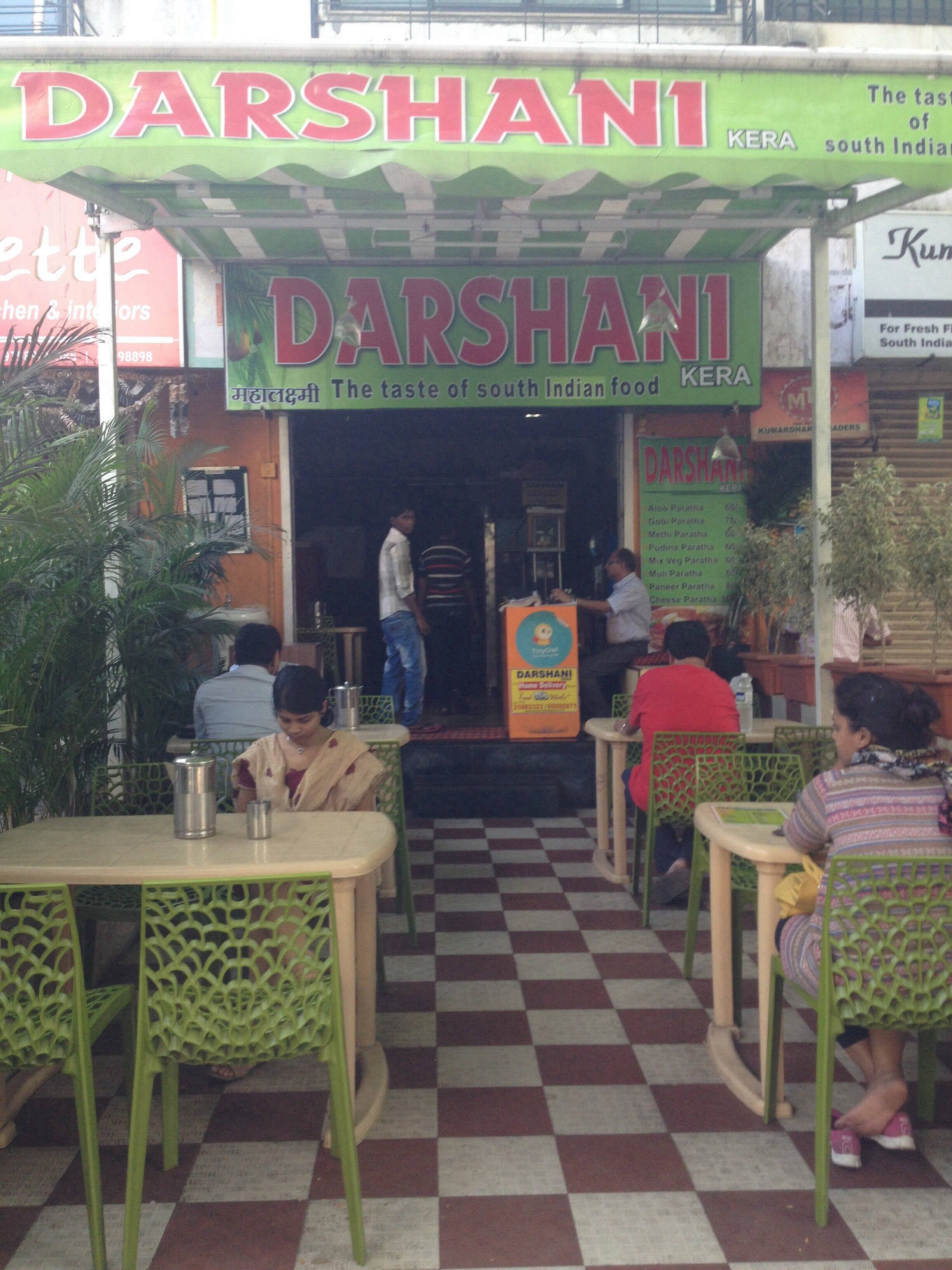 Menu of Darshini, Aundh, Pune
