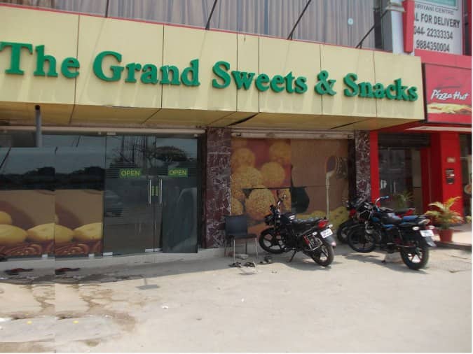 Address of The Grand Sweets and Snacks, Alandur | The Grand Sweets and ...