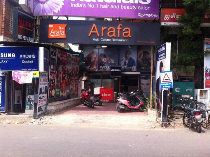 Arafa Multicusine Restaurant, Perambur, Chennai - Restaurant - Zomato