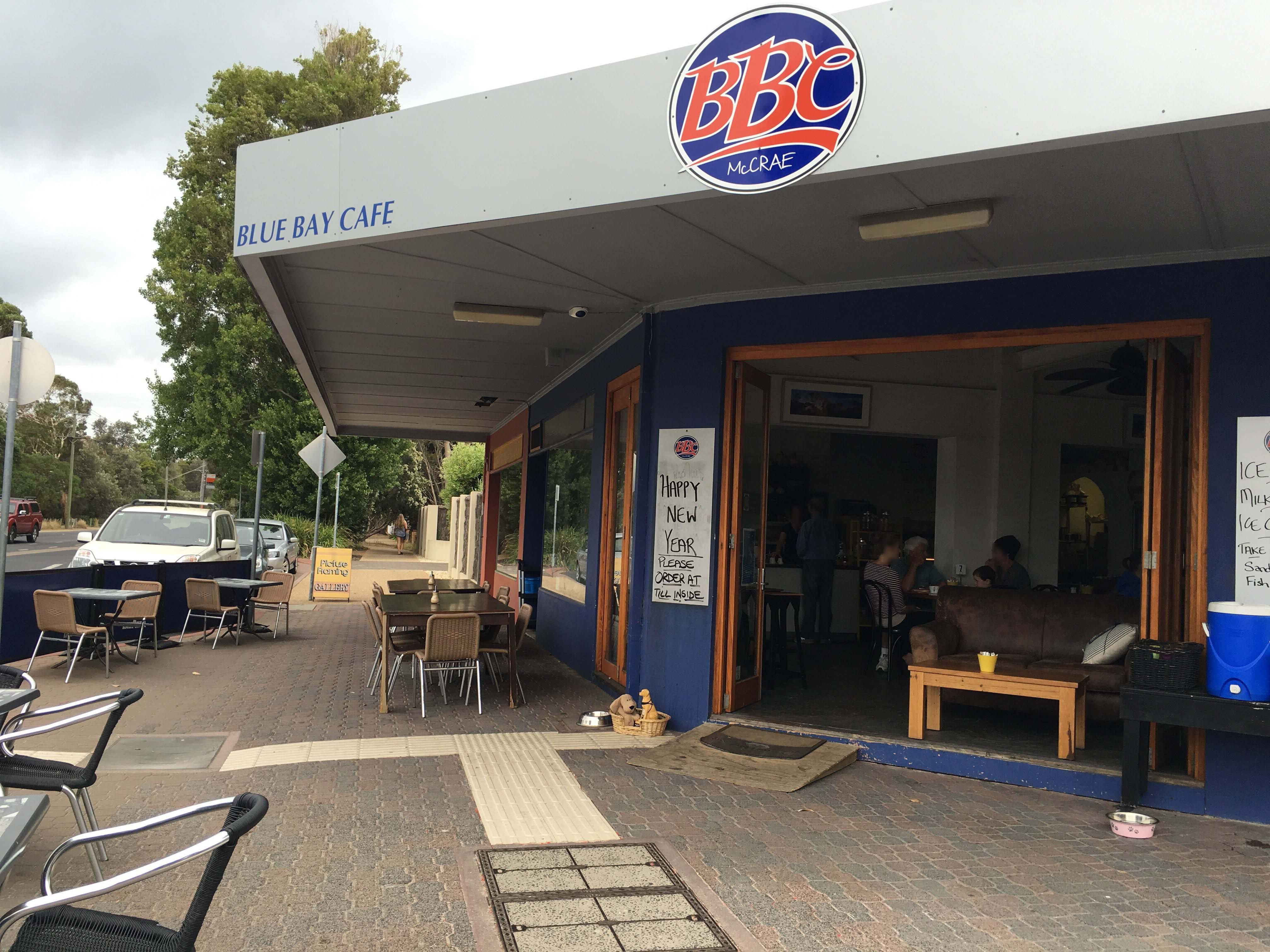 Blue Bay Cafe Menu, Menu for Blue Bay Cafe, Rosebud, Mornington Peninsula