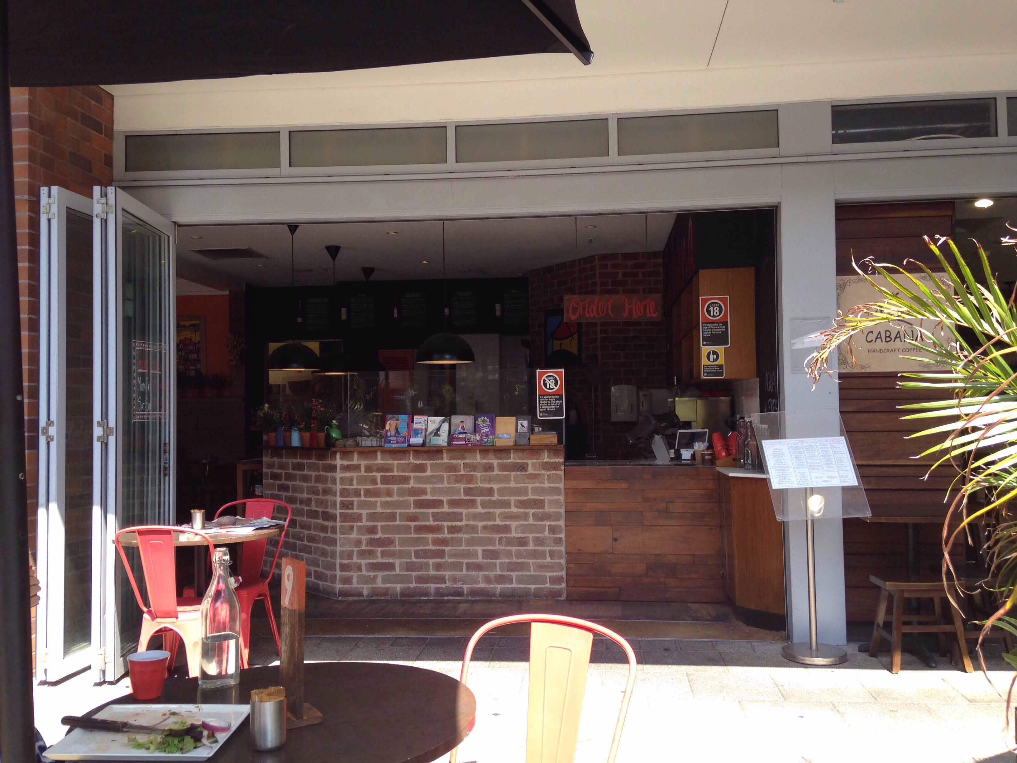 Cabana Cafe Creperie Menu, Menu for Cabana Cafe Creperie, Dee Why, Sydney