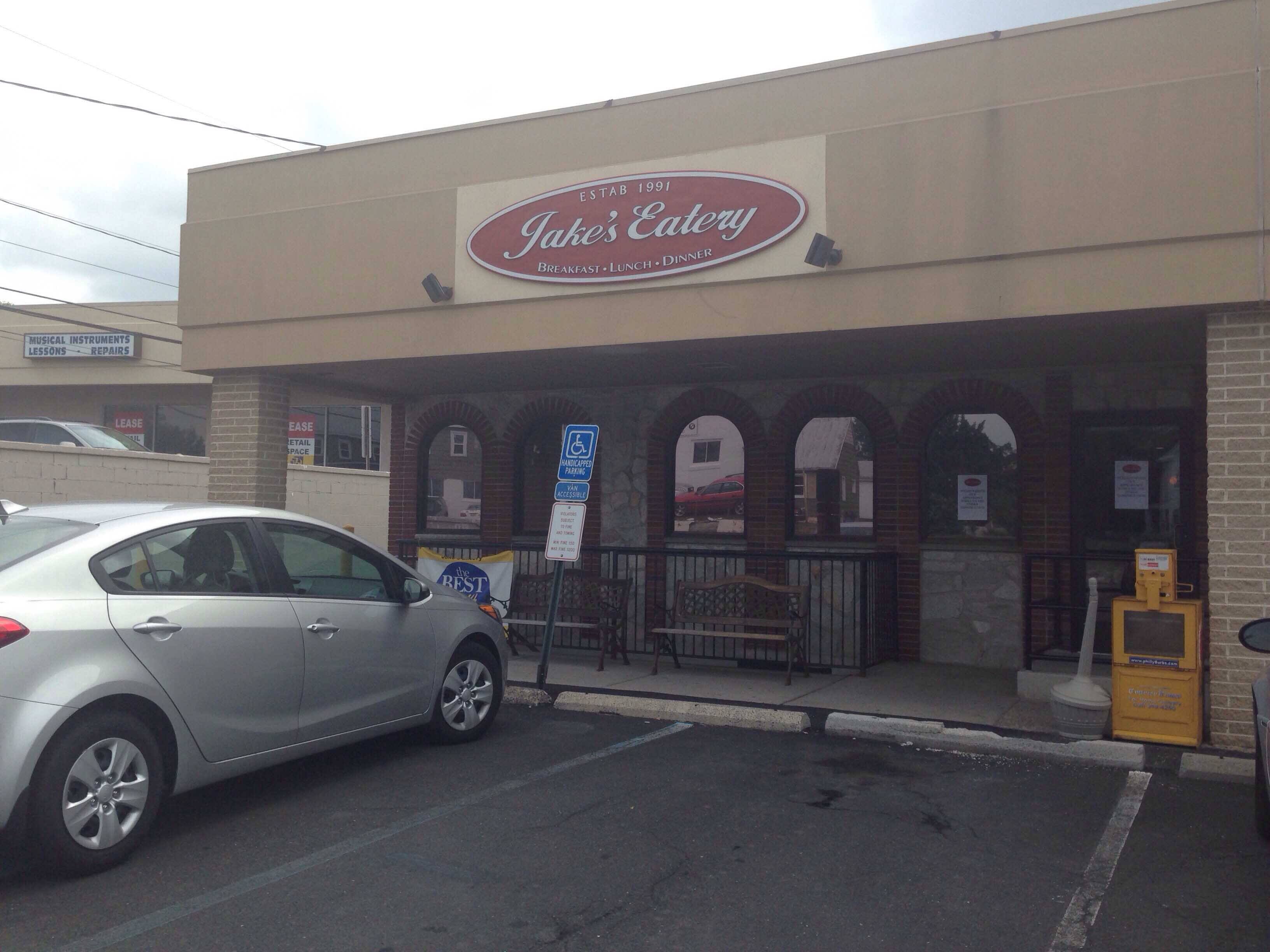Menu of Jake's Eatery, Richboro, Bucks County