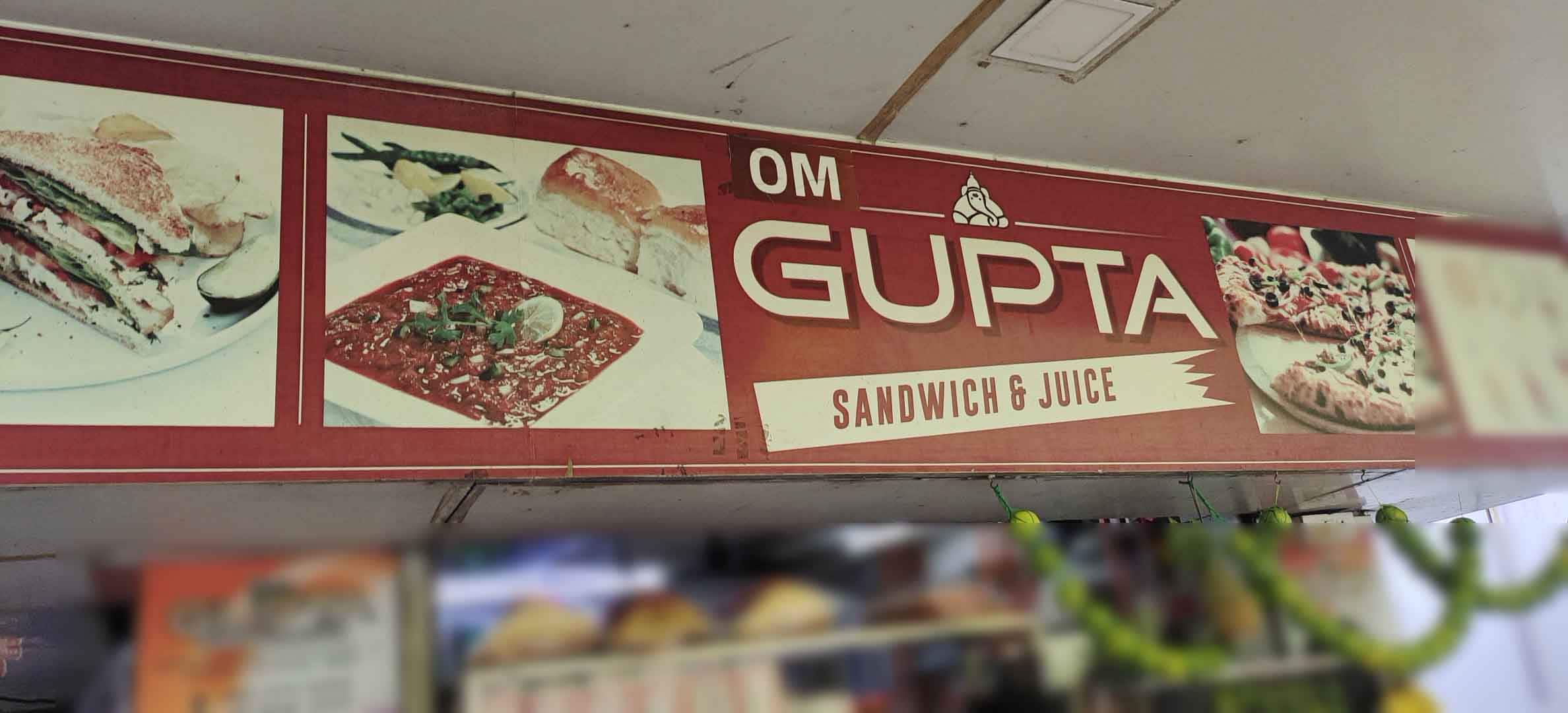 Menu of Om Gupta Sandwich & Juice, CBD-Belapur, Navi Mumbai
