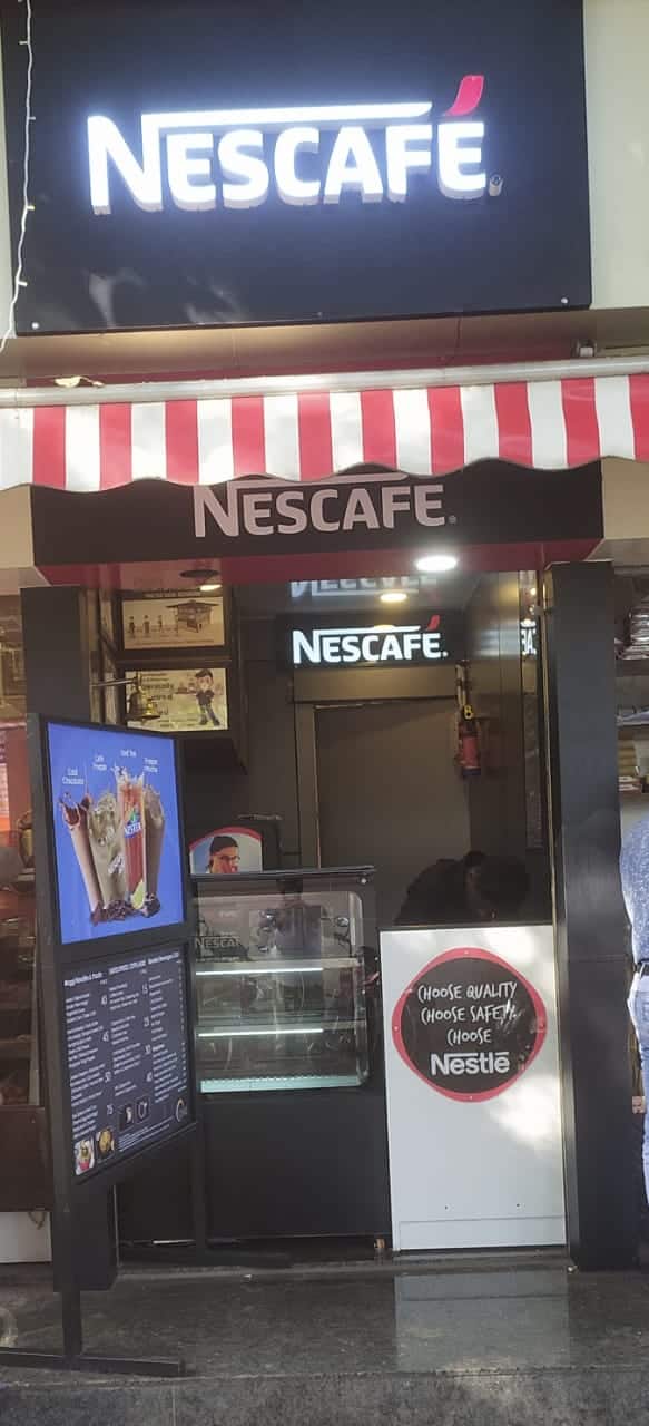 Menu of Nescafe, Bistupur, Jamshedpur