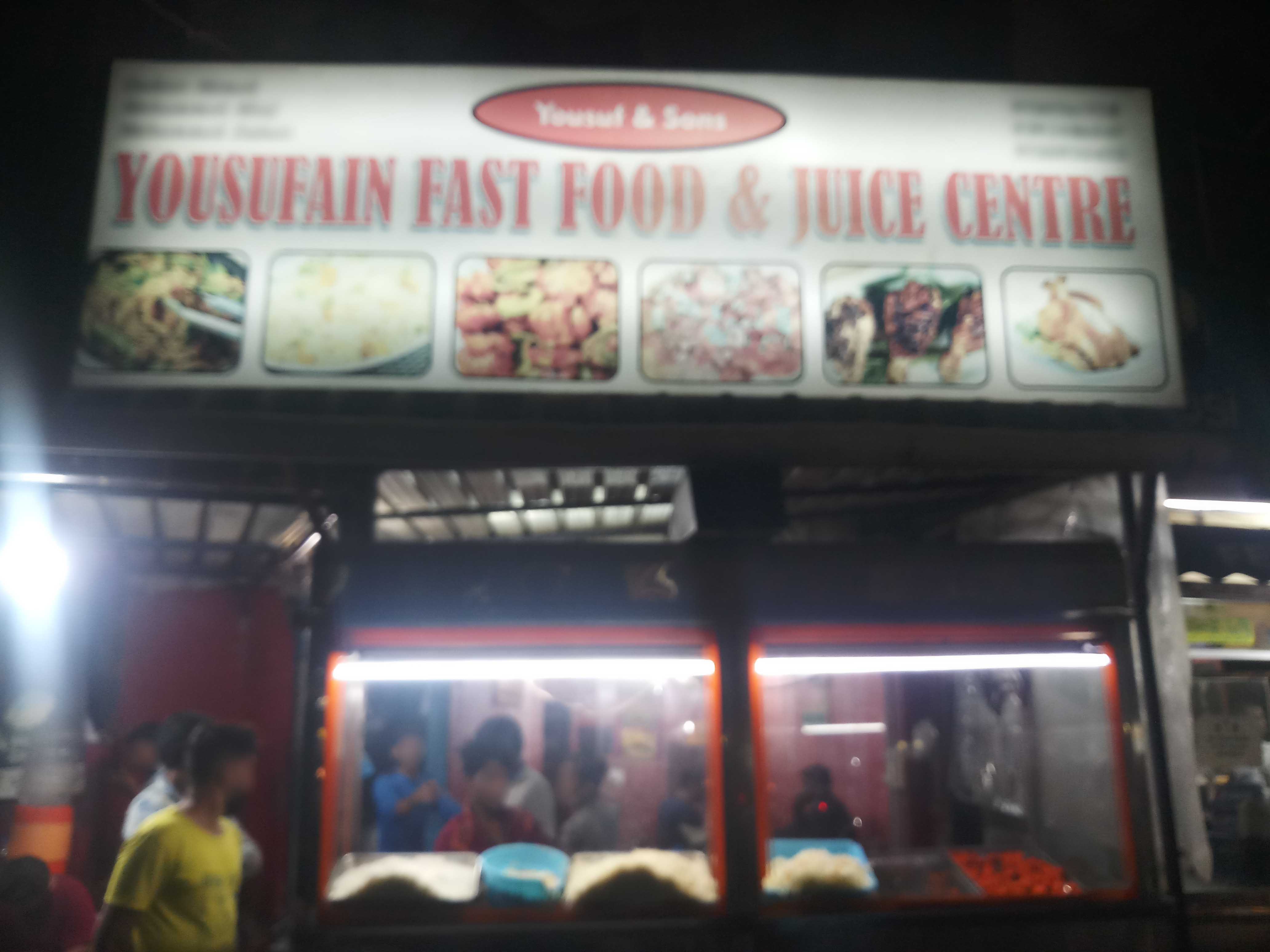 Yousufain Fast Food & Juice Centre, Nampally order online - Zomato