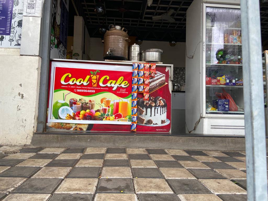 Menu of Cool Cafe, Thycaud, Trivandrum