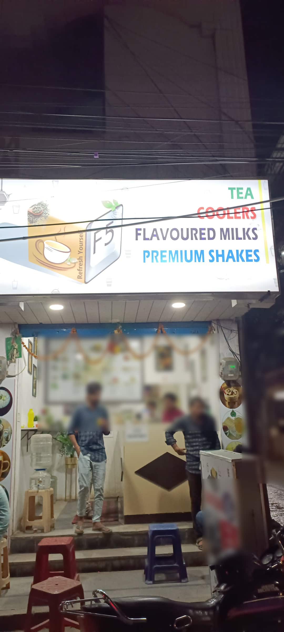 Menu of F5 Refresh Yourself, Dilsukhnagar, Hyderabad