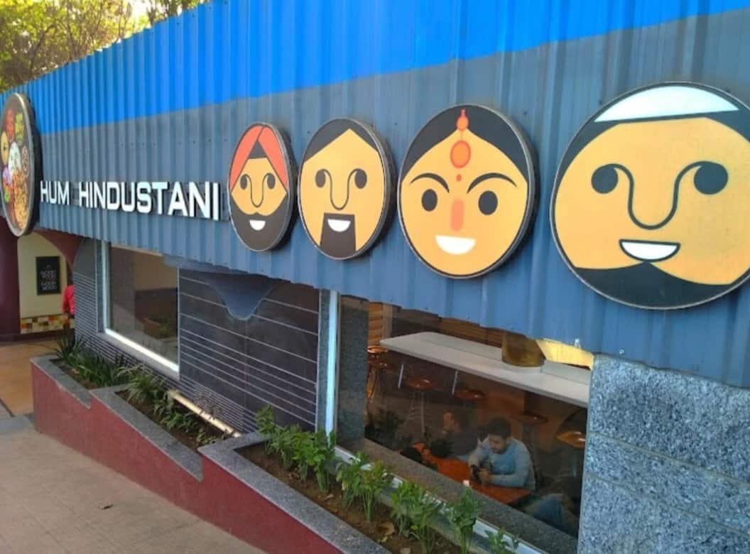 Menu of Hum Hindustani, ITO, New Delhi